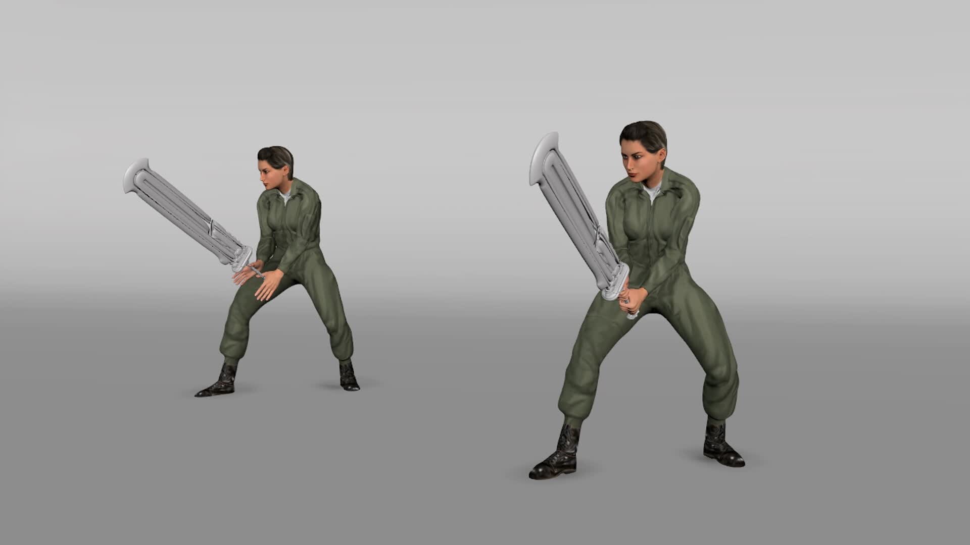 ArtStation - Motion Capture_Sword animation