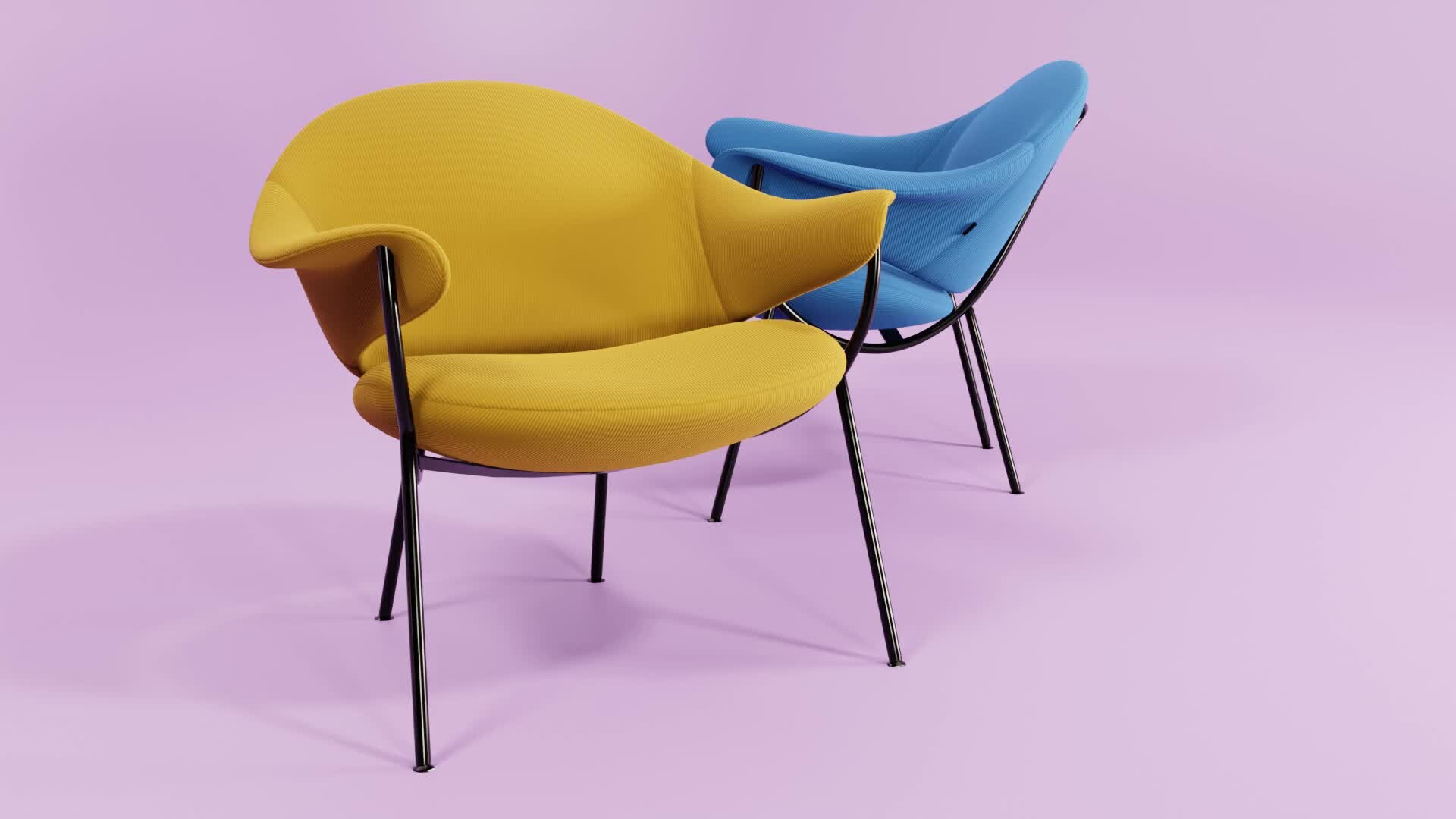ArtStation - 3D Animation Showcase (Murano Chair By Offecct)