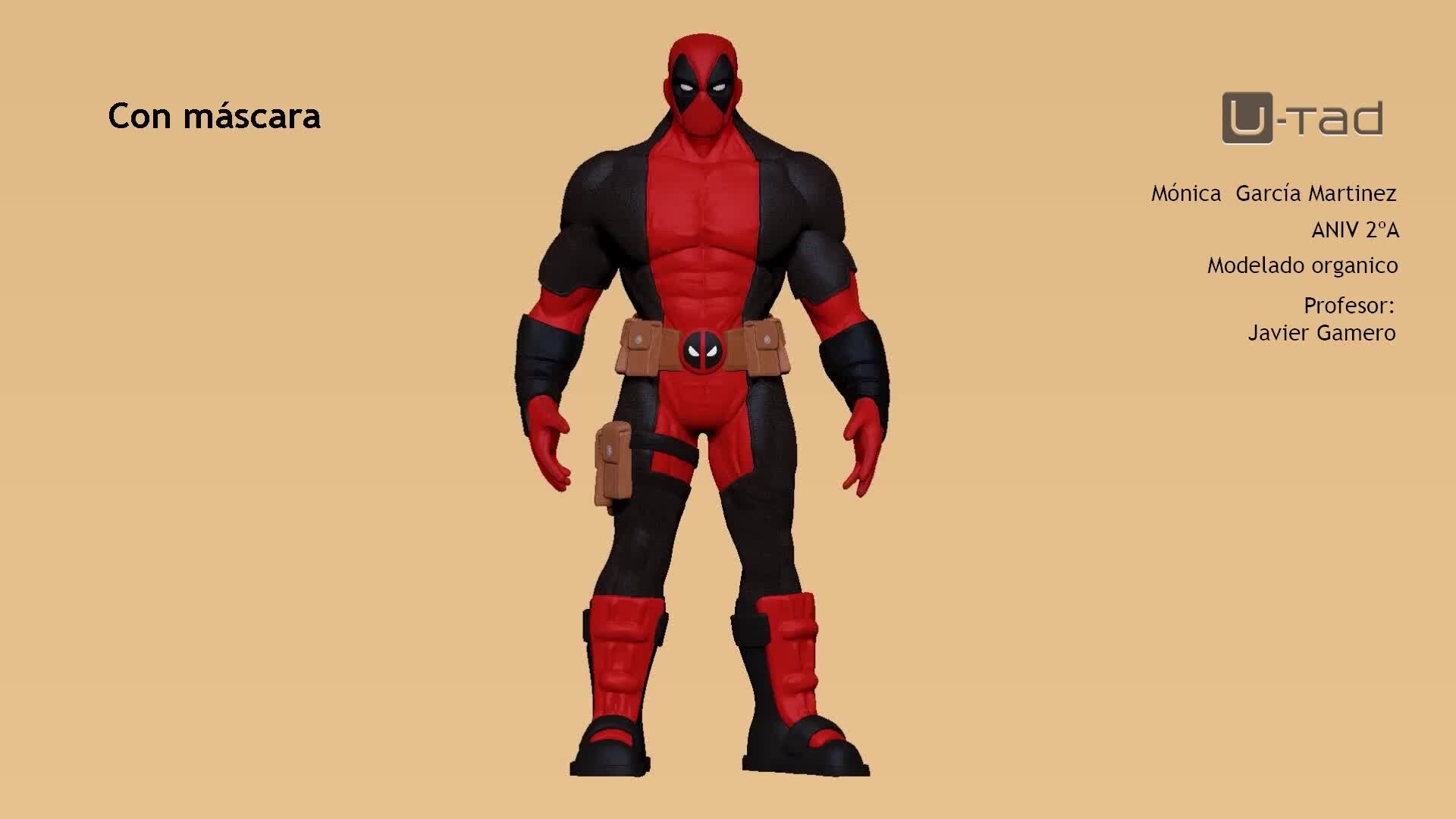 ArtStation - Deadpool 3D model