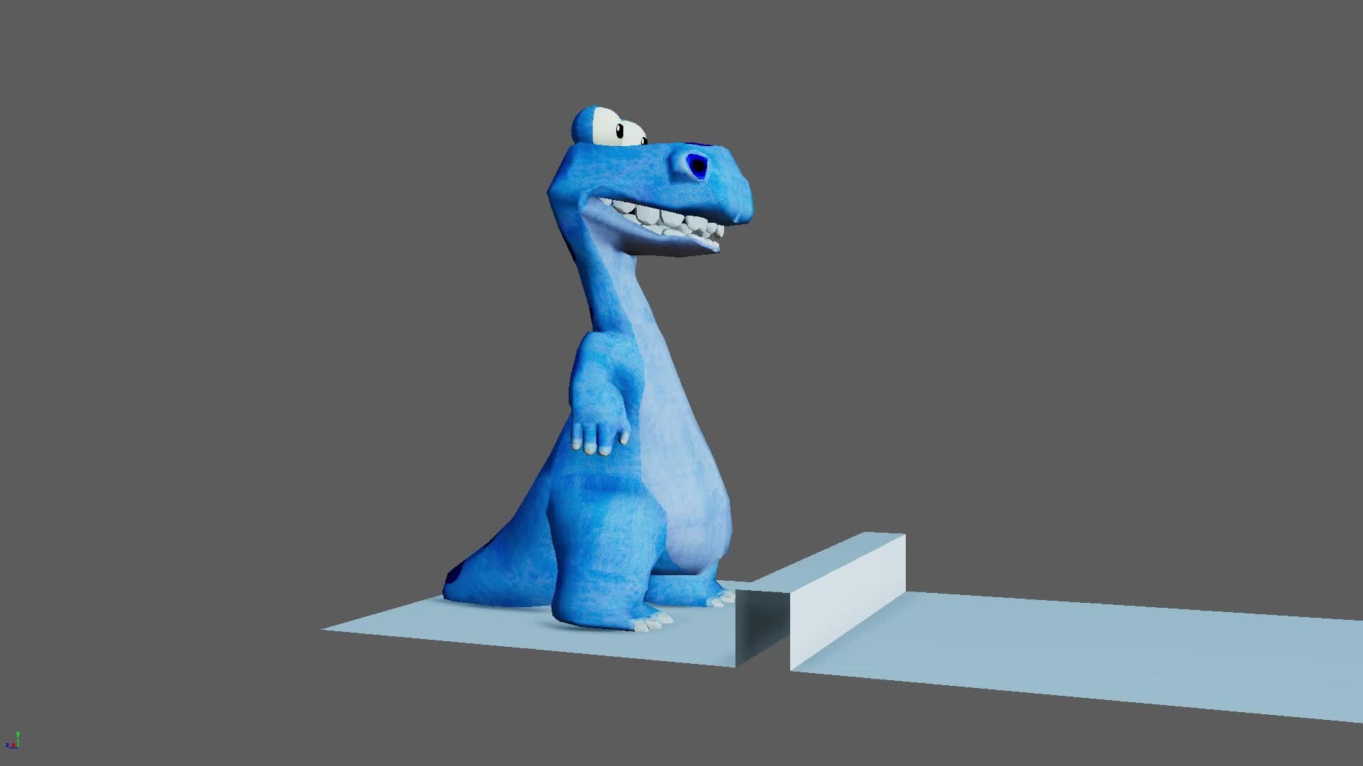 ArtStation - Animated dinosour Jump