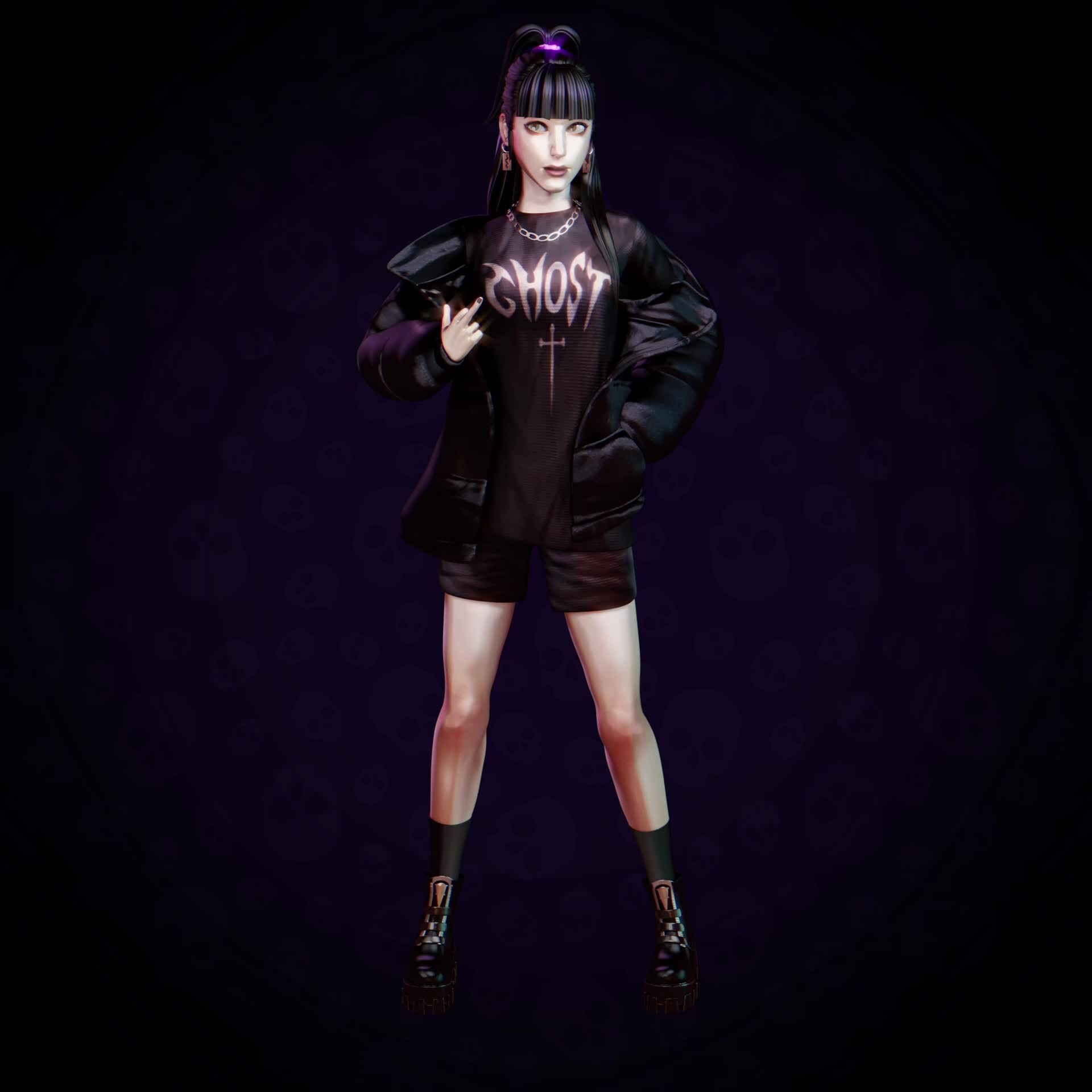 ArtStation - Ghost Girl