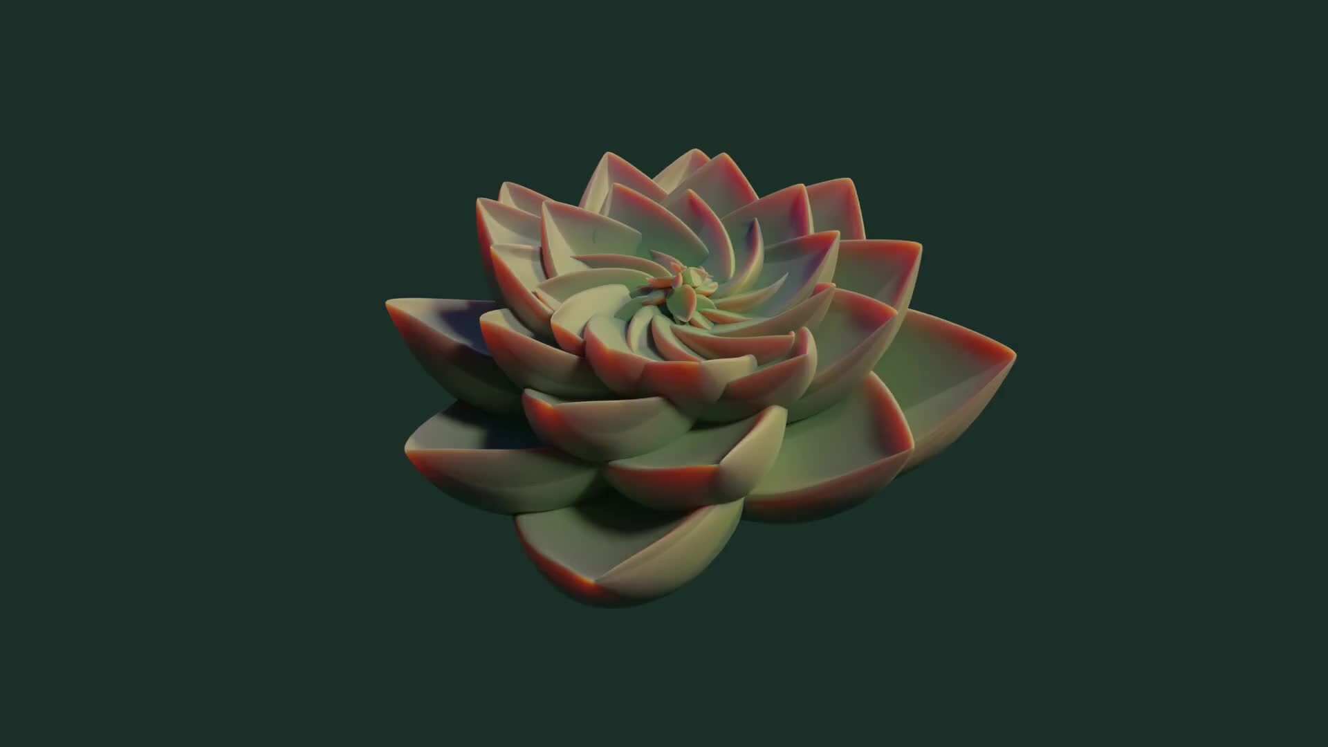 ArtStation - Succulent generator in Geometry Nodes