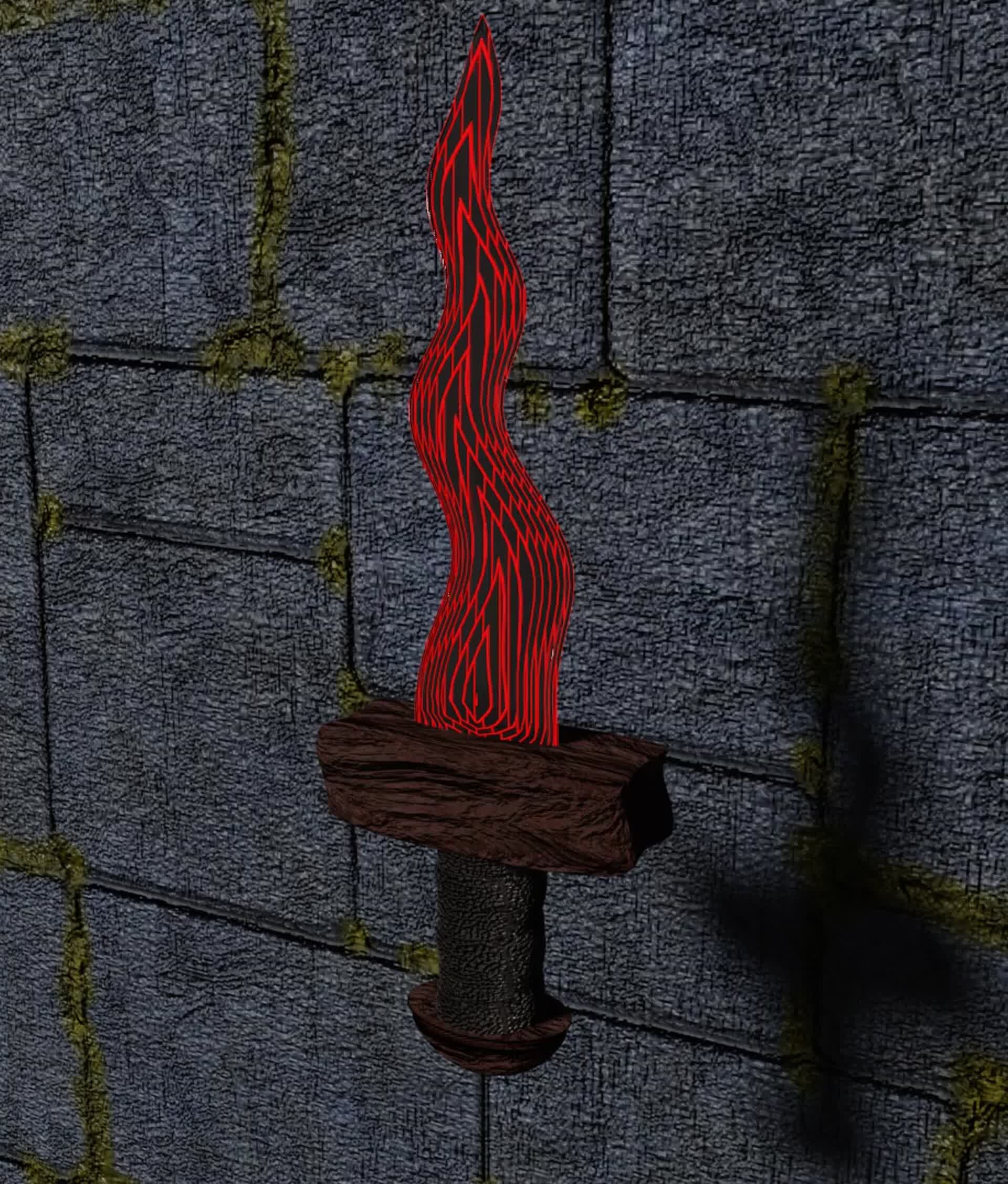 ArtStation - Curved dagger