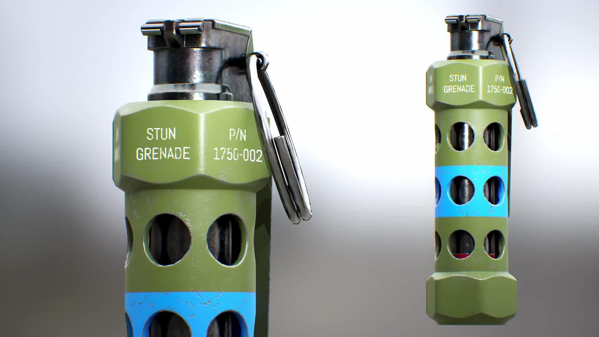 ArtStation - M84 Stun Grenade