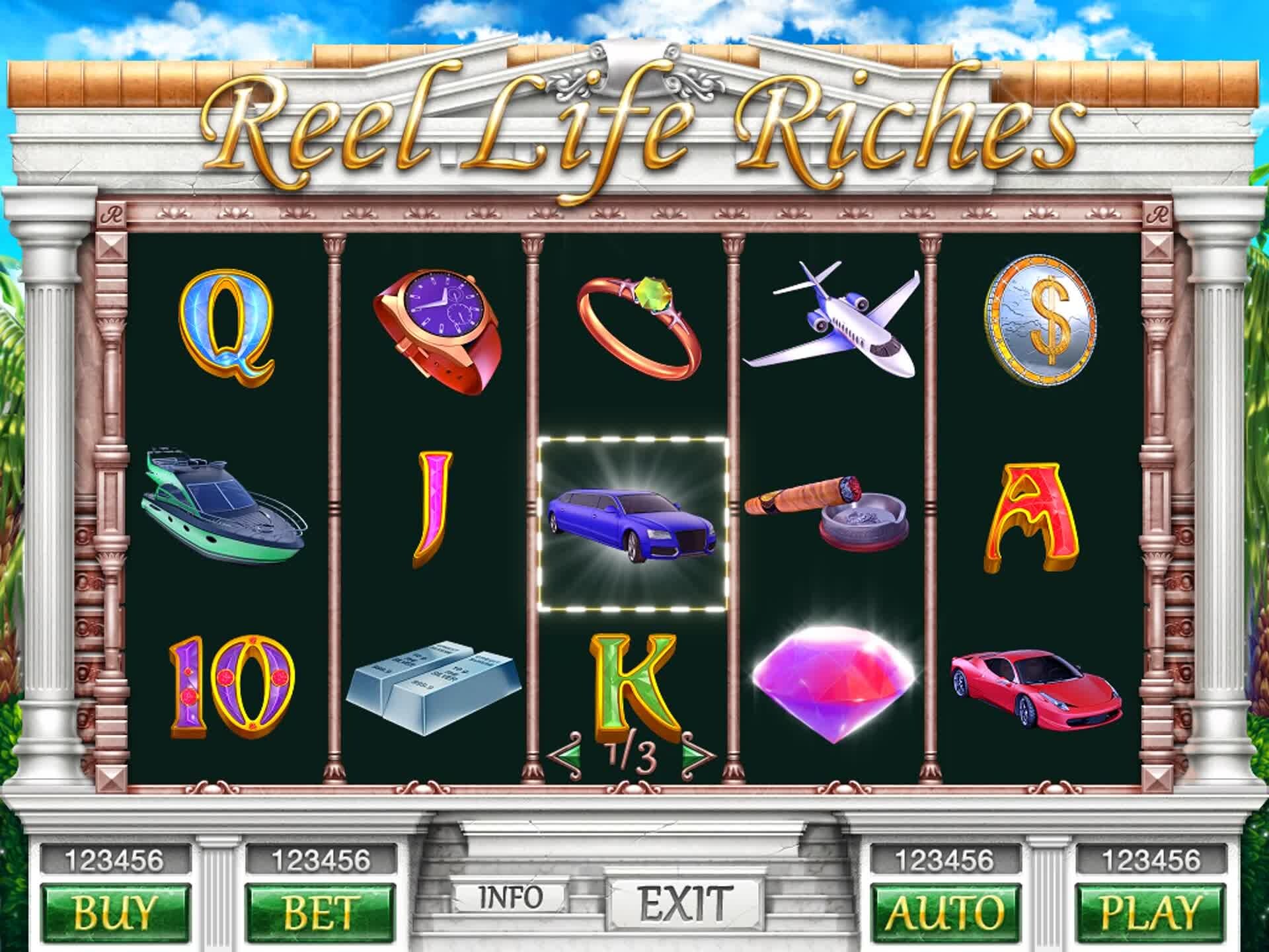 ArtStation - Splash screen animation of the winnings spin