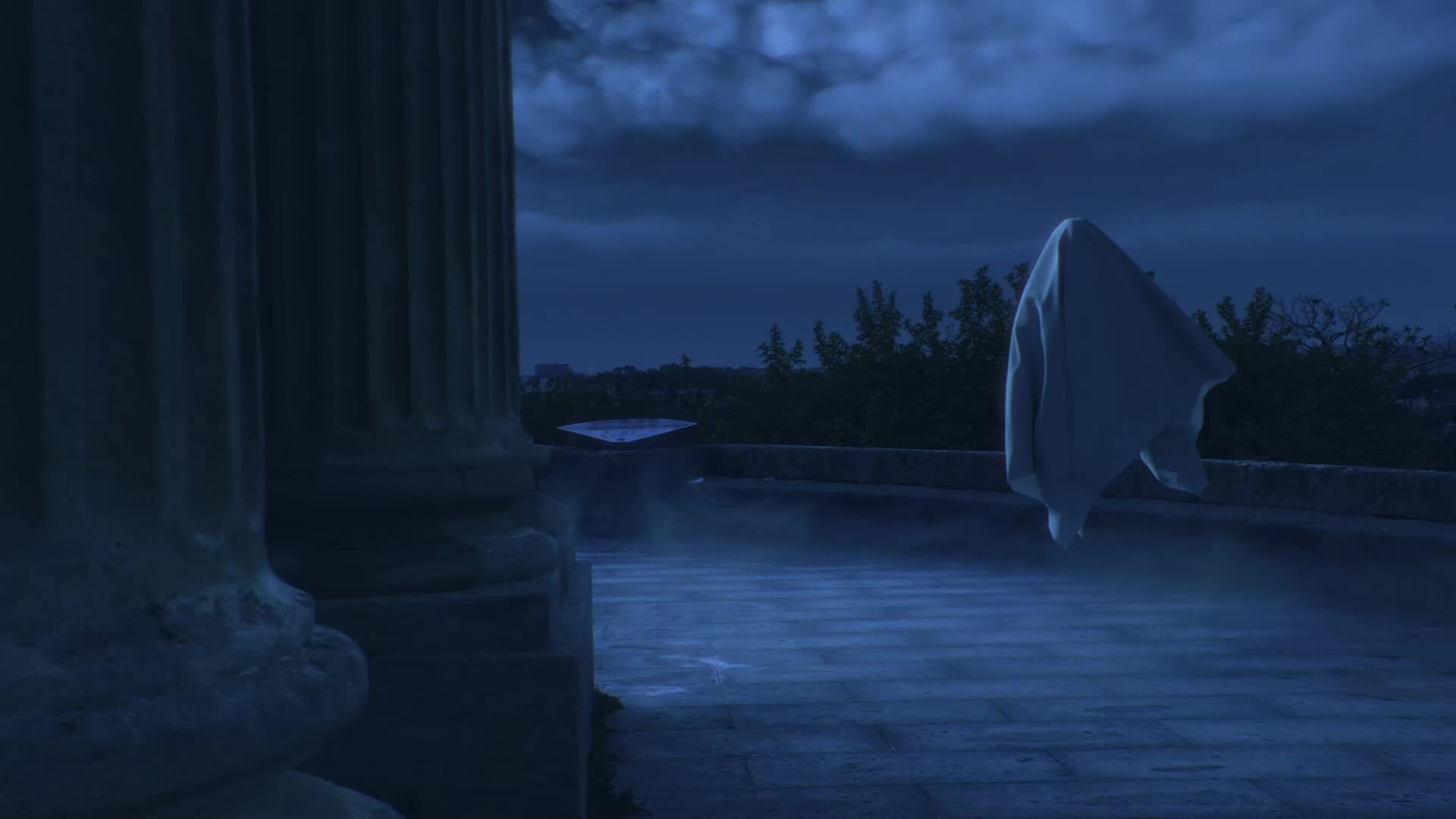 ArtStation - The ghost in the night