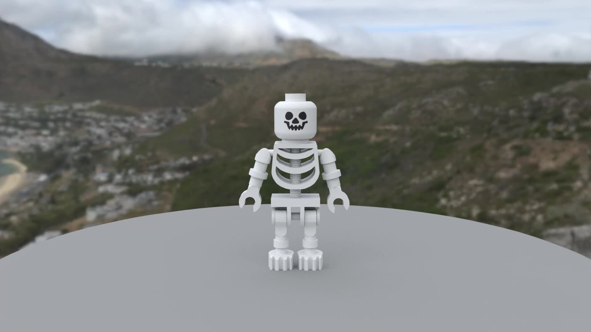 ArtStation - Lego Skeleton Model