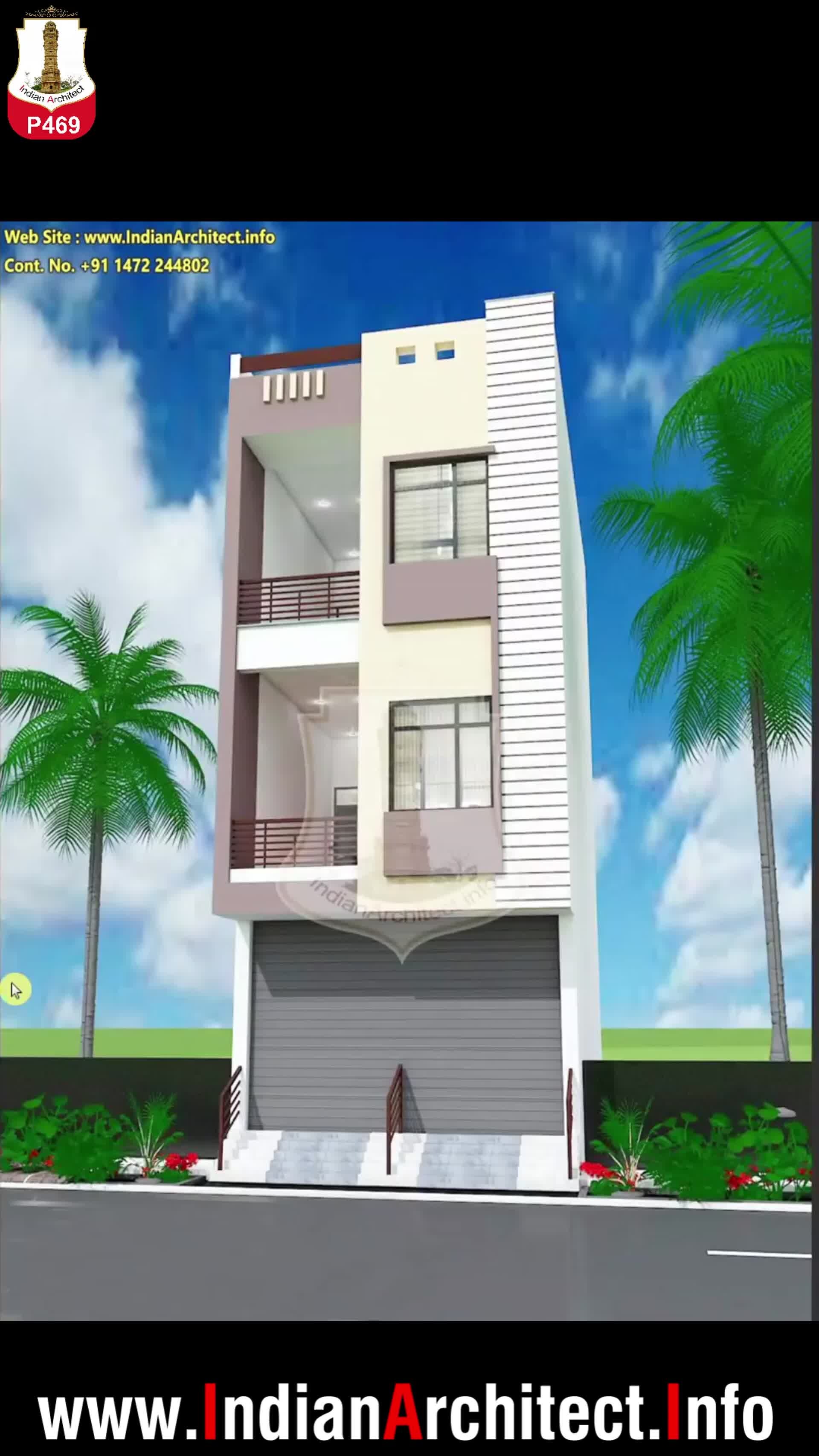 ArtStation - P469 -Residential Project for MR. Arvind Ji @ Manasa ( With Modern Elevation)