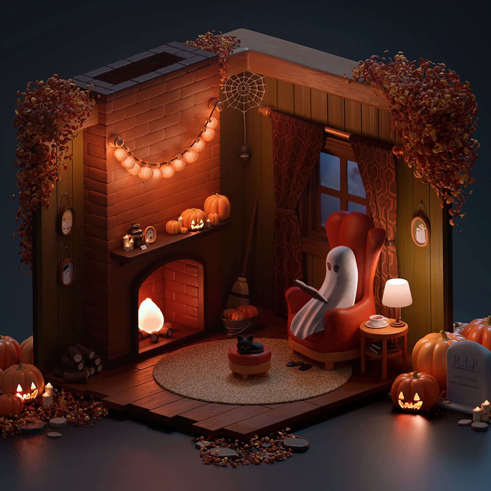 ArtStation - Ghost Cabin