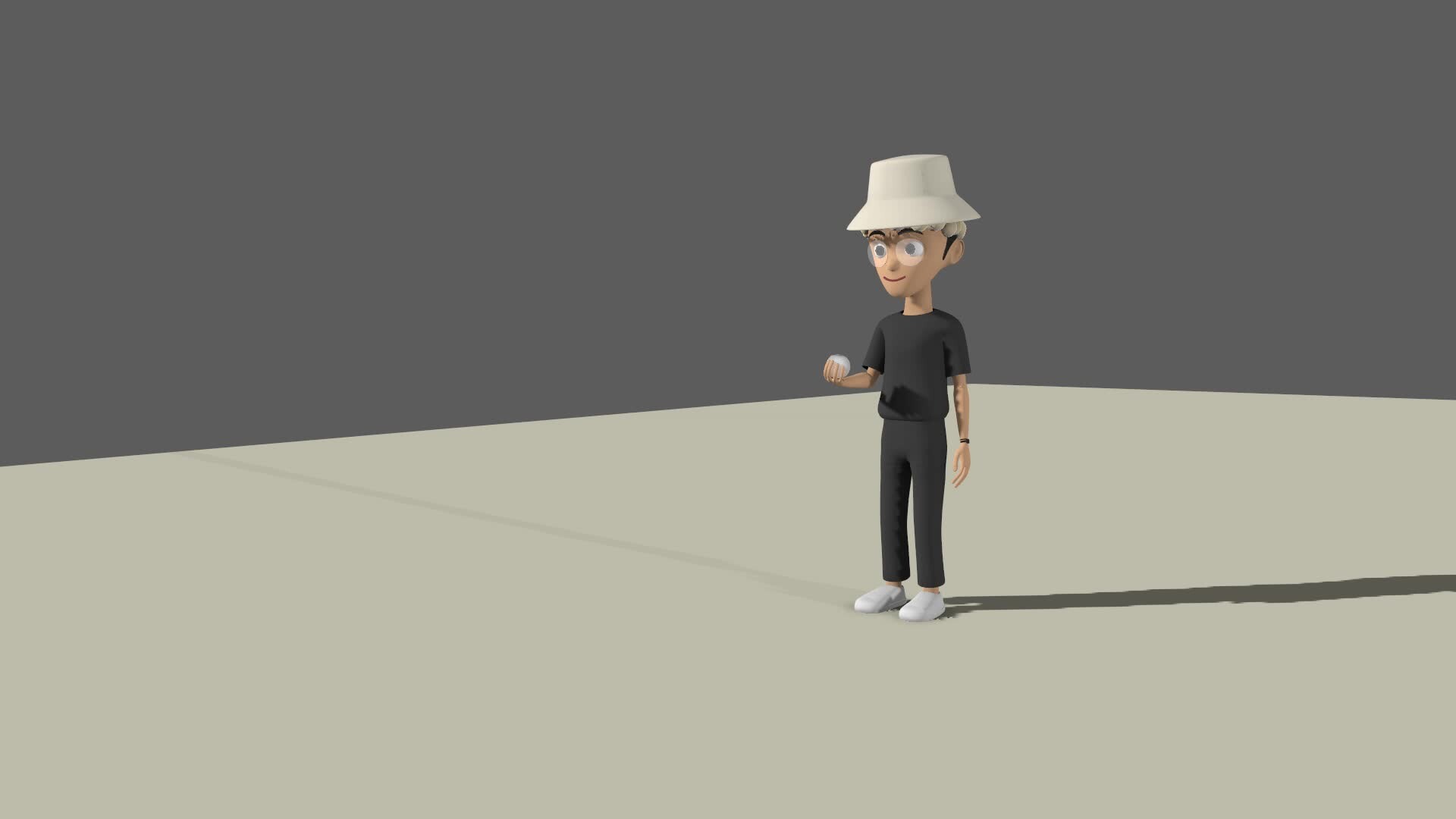 ArtStation - Throw ball animation