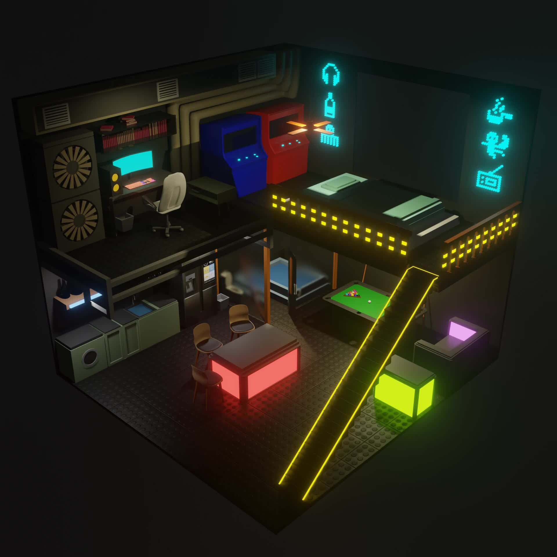 ArtStation - 3D Design Room l 02