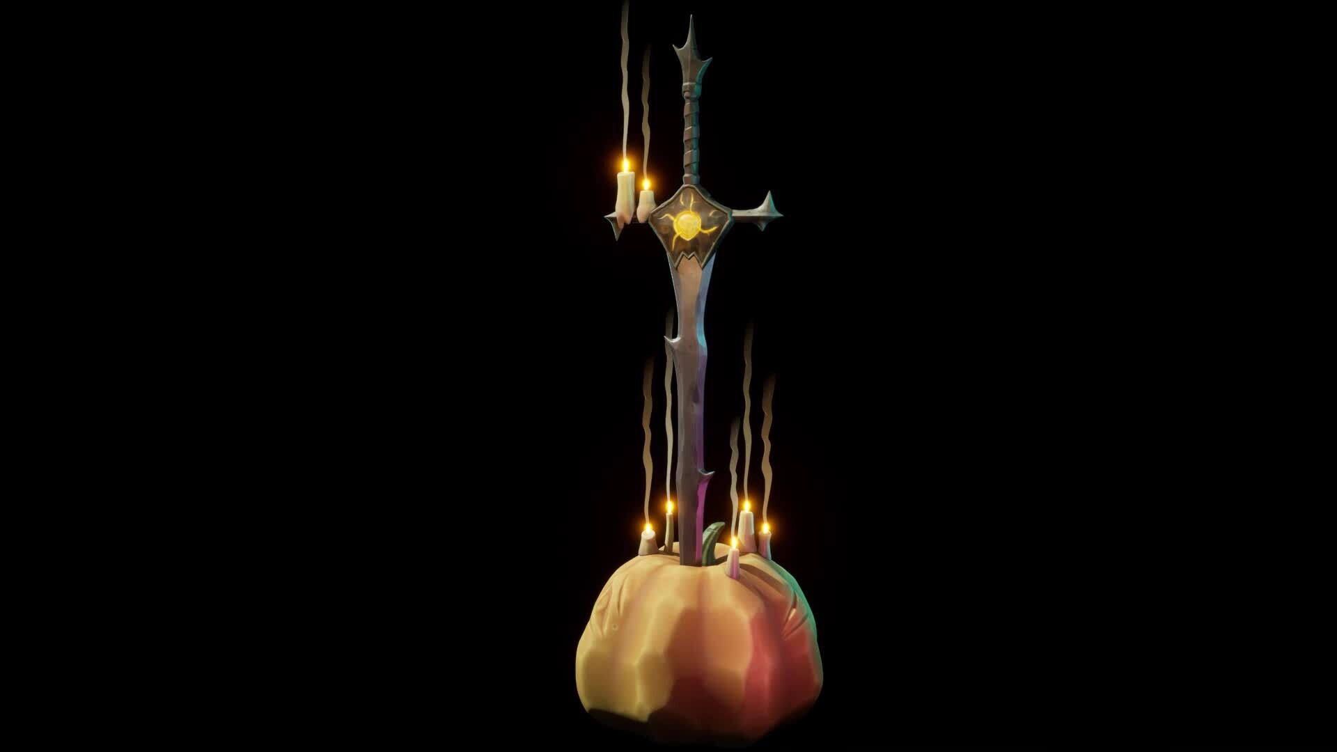 ArtStation - Halloween Sword