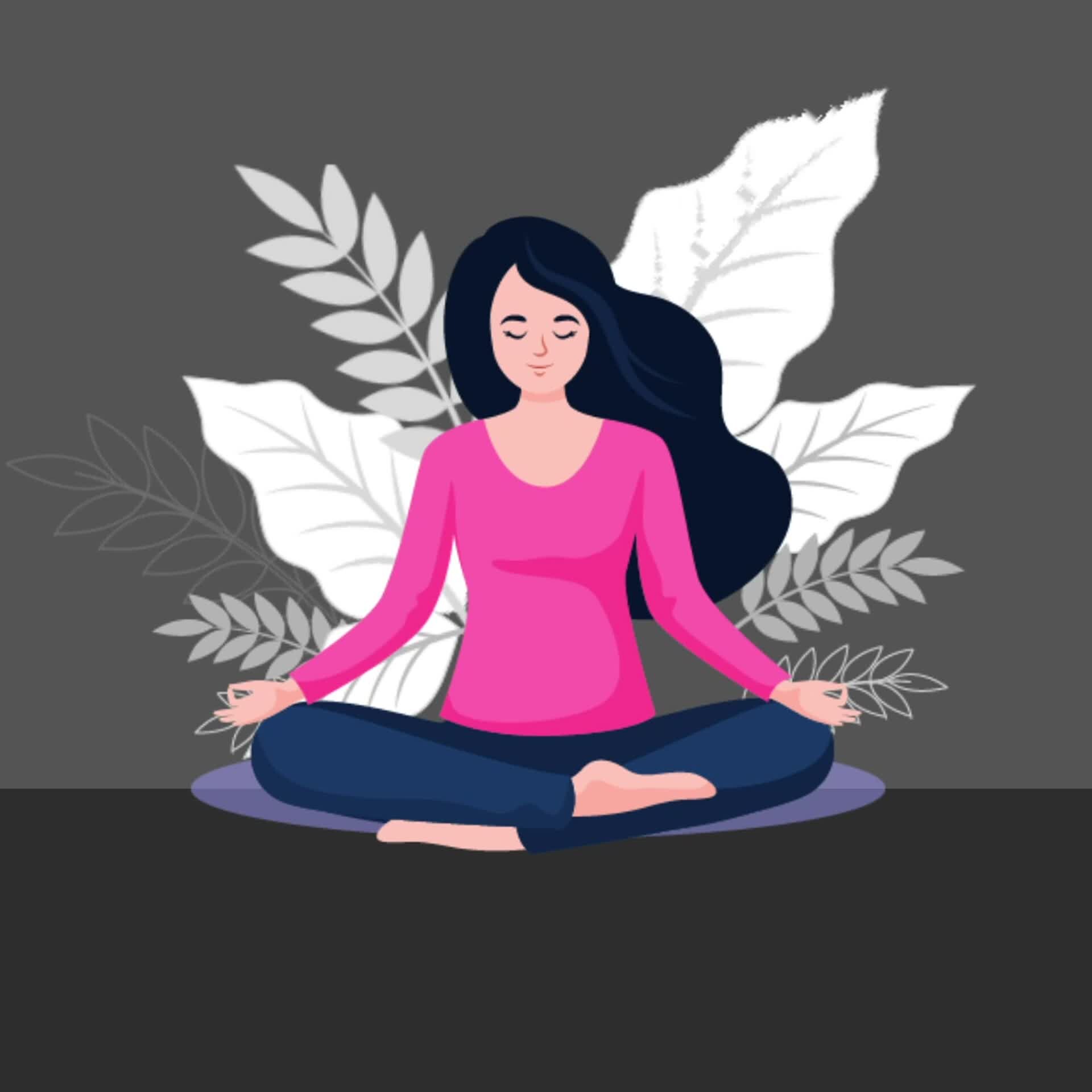 ArtStation - Yoga Lottie Animation