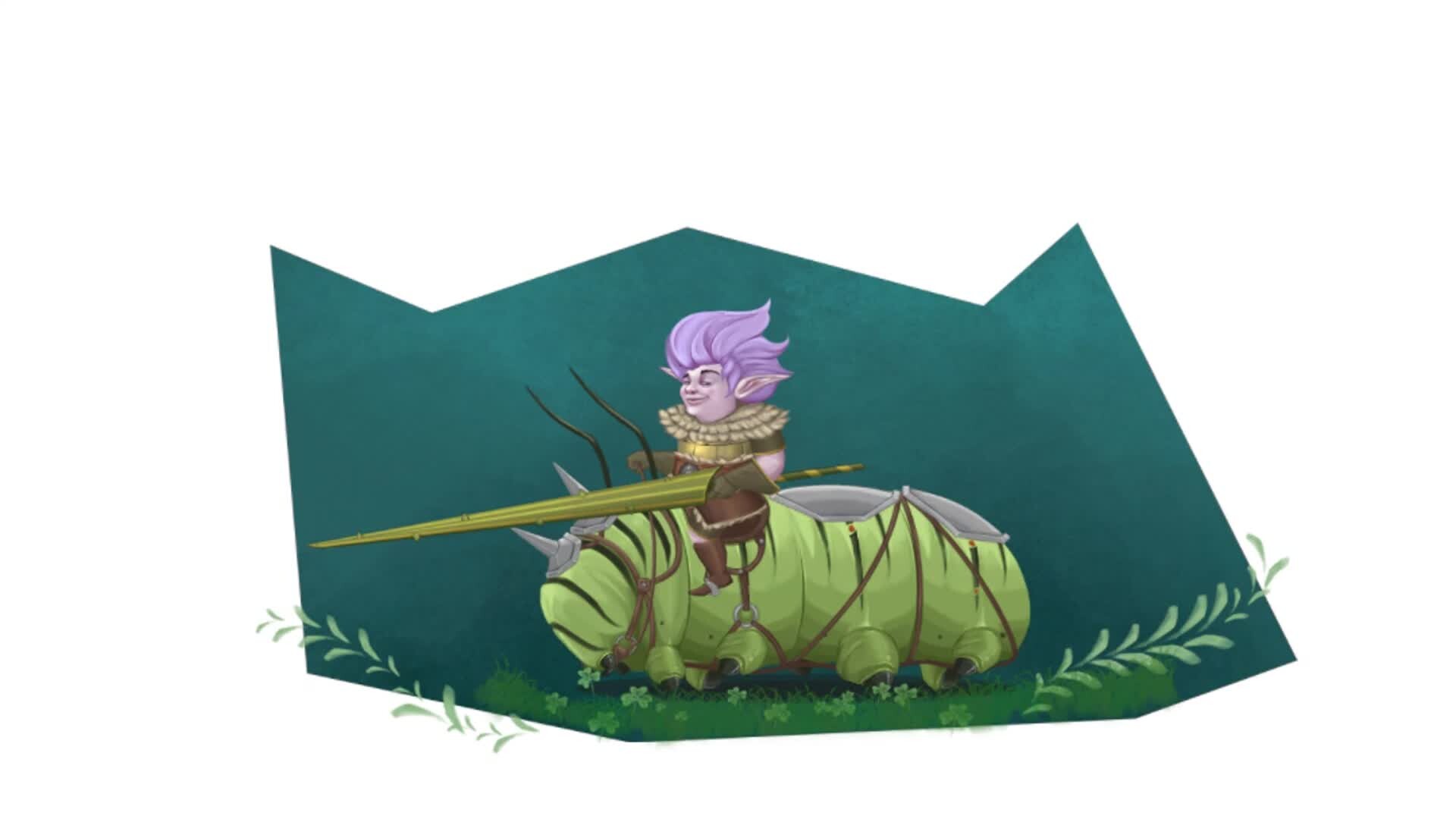 ArtStation - Elf knight animation