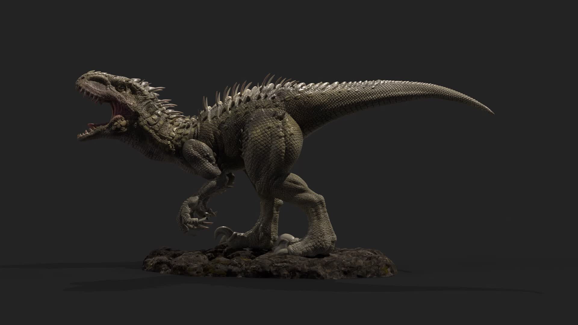 ArtStation - INDOMINUS REX 3D