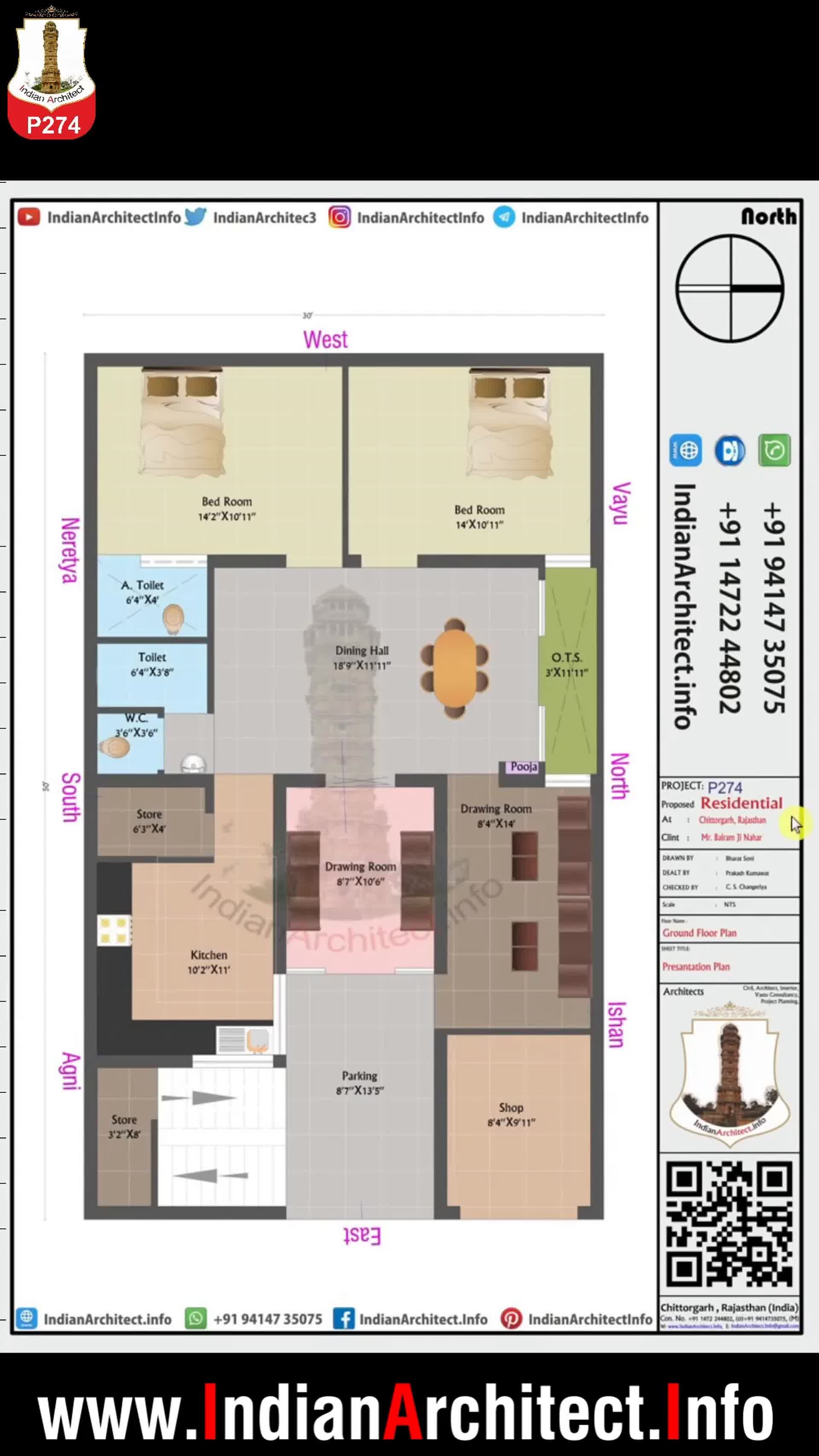 ArtStation - P274 Mr. Balram Ji Nahar @ Chittorgarh, Rajasthan 1500 Sqft