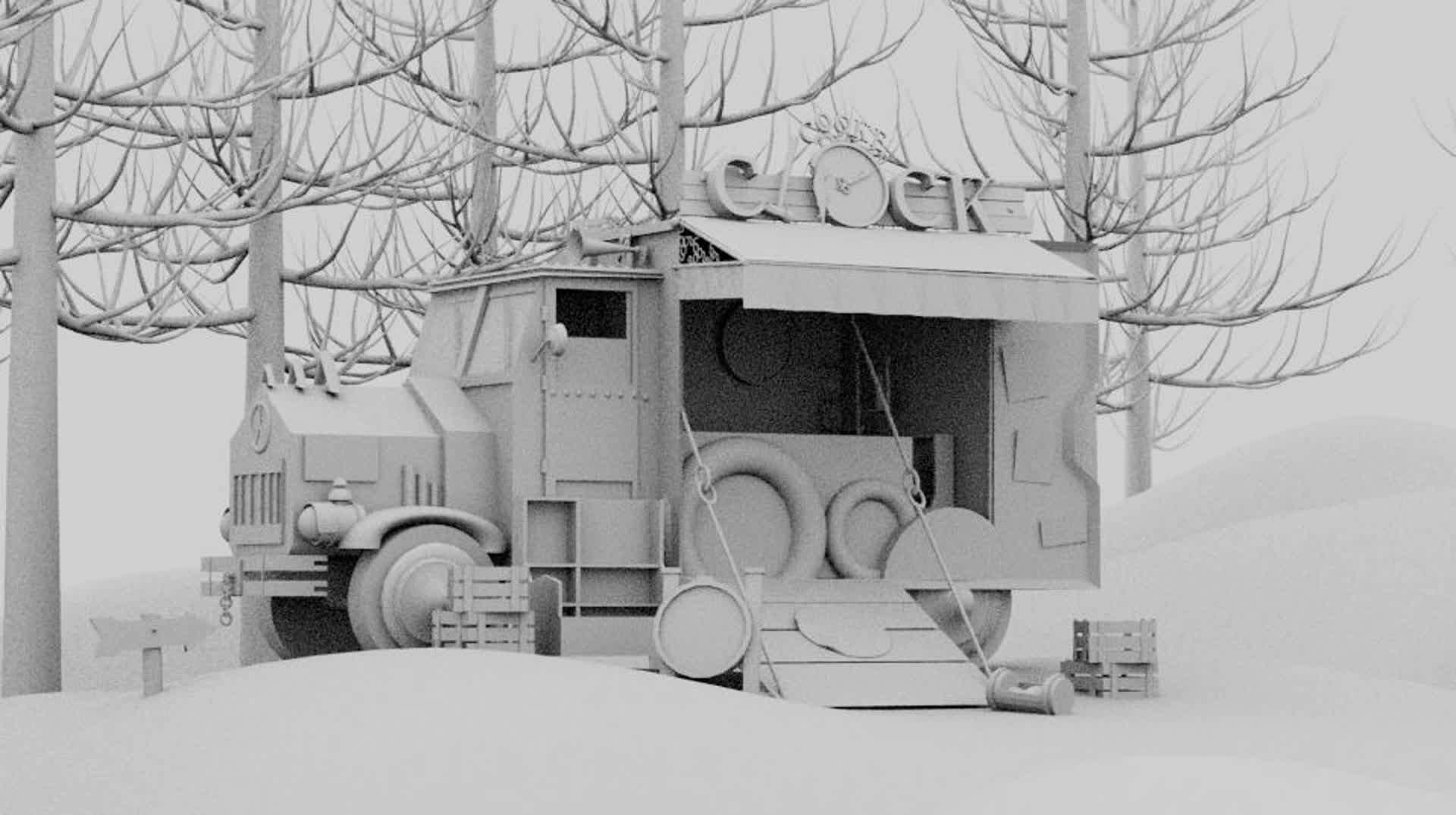 ArtStation - watch ⌚ shop 3D modeling with Texturing software use many 3D