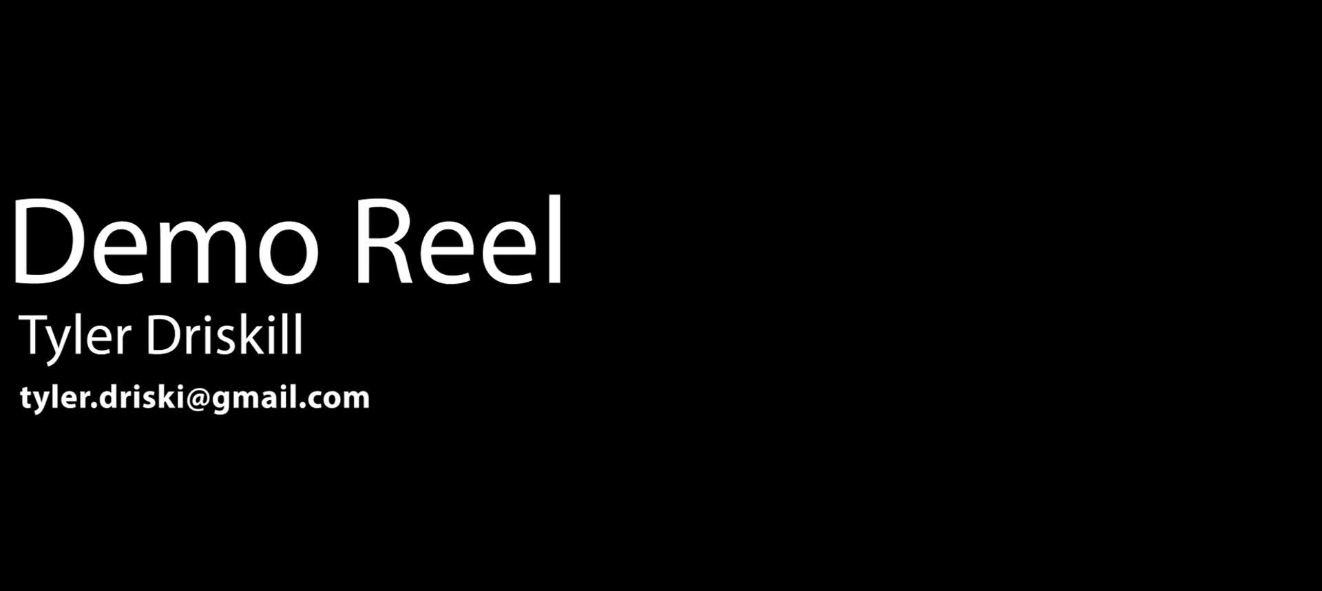 ArtStation - Animation Demo Reel