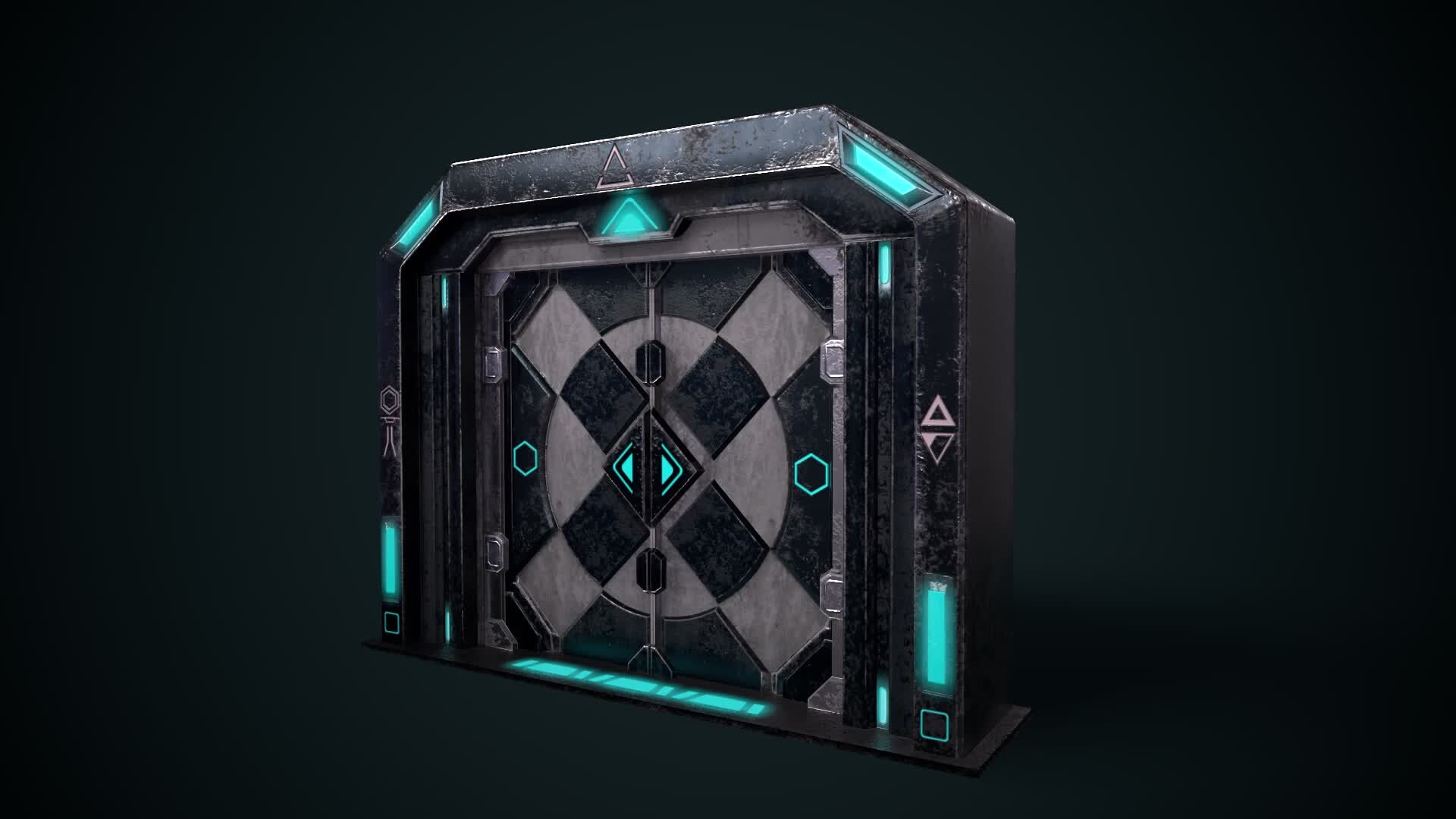 ArtStation - Ancient Sci-Fi Door