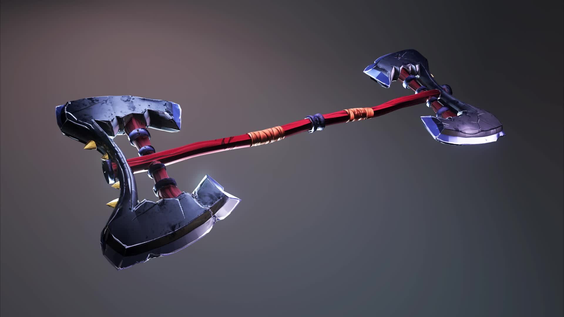ArtStation - Modeling texturing - Hache double orque