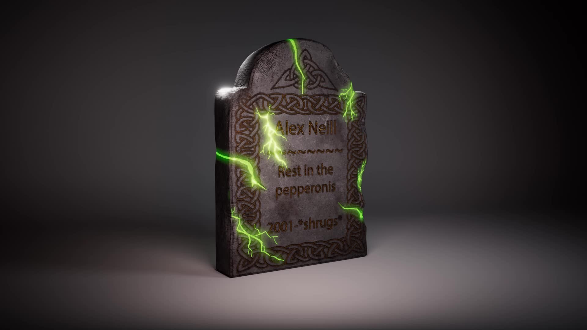 ArtStation - HeadStone Turn Around