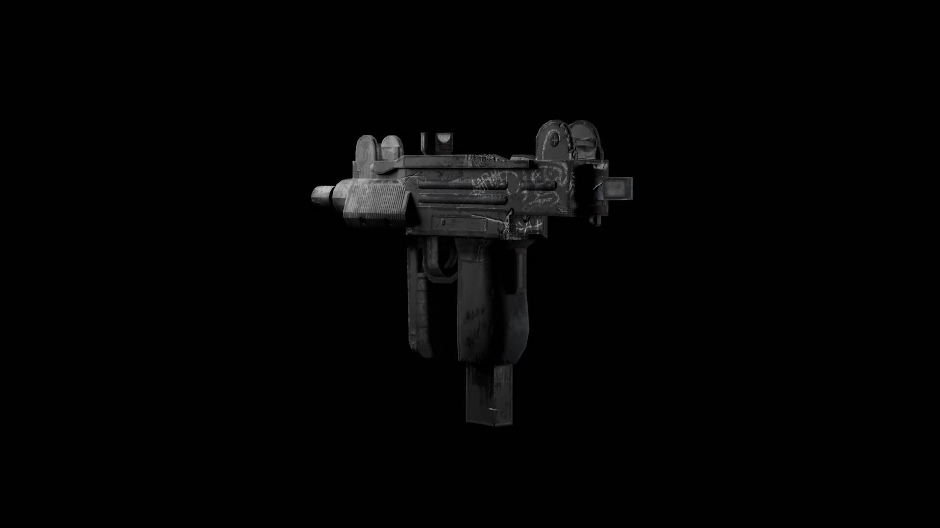ArtStation - UZI (low poly)