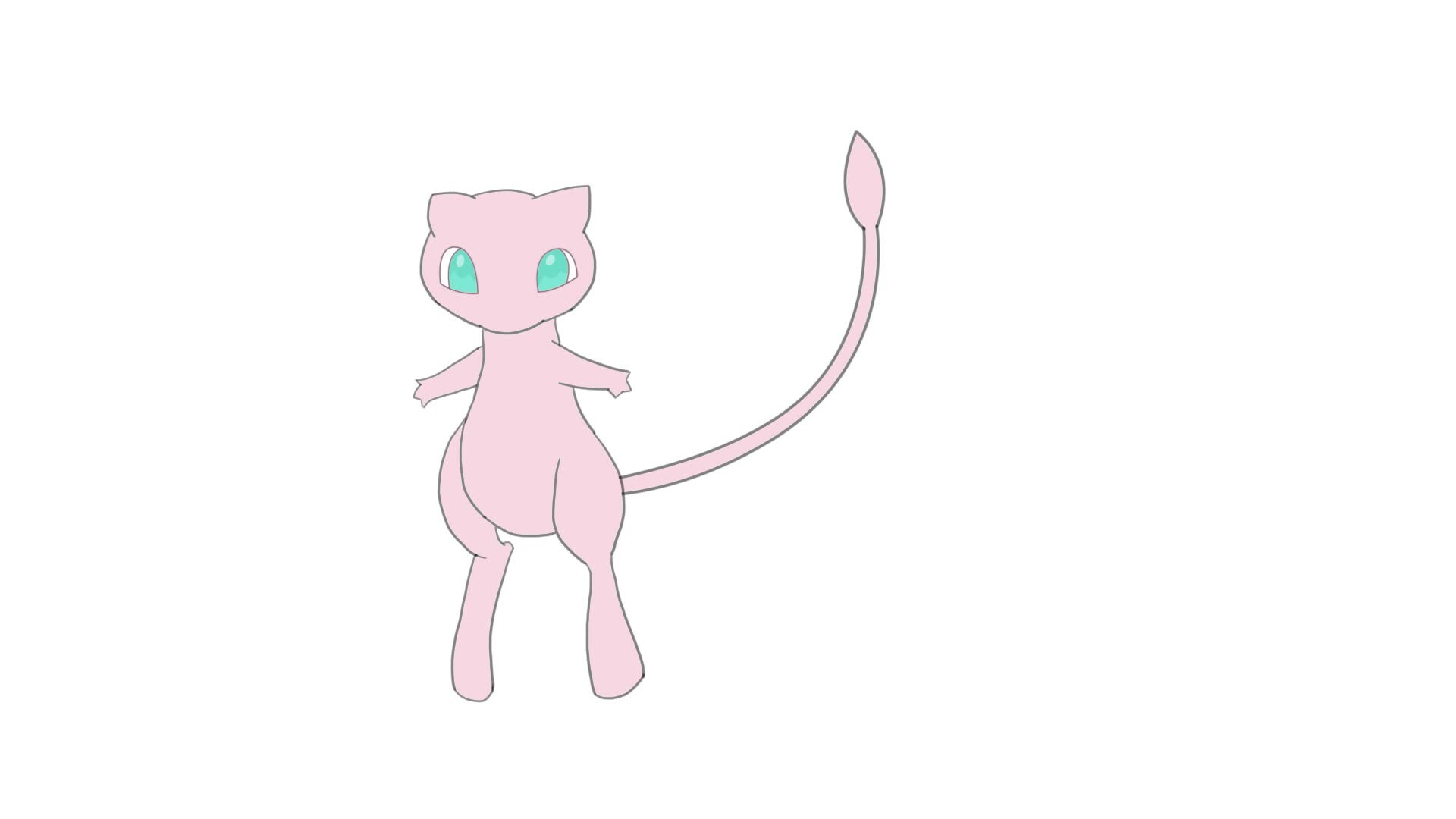 ArtStation - Tail Animation with Mew!