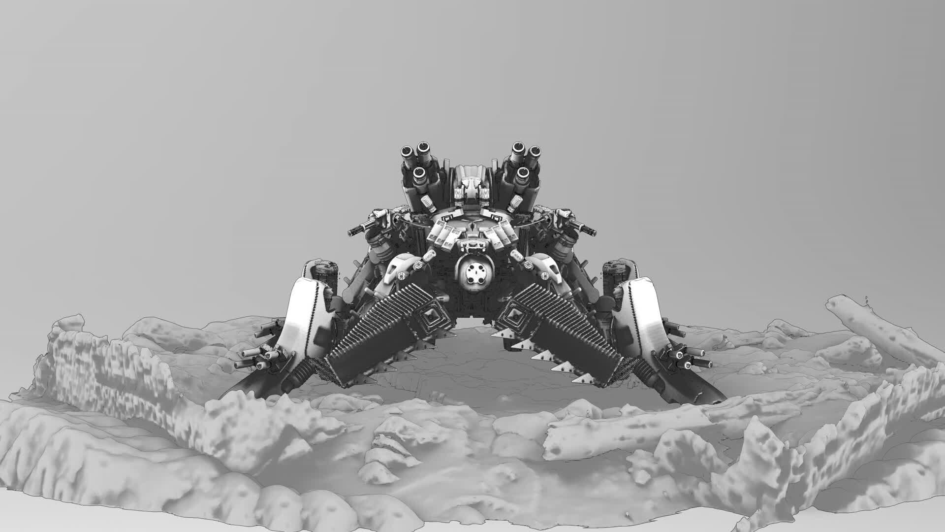 ArtStation - Crawler Drone