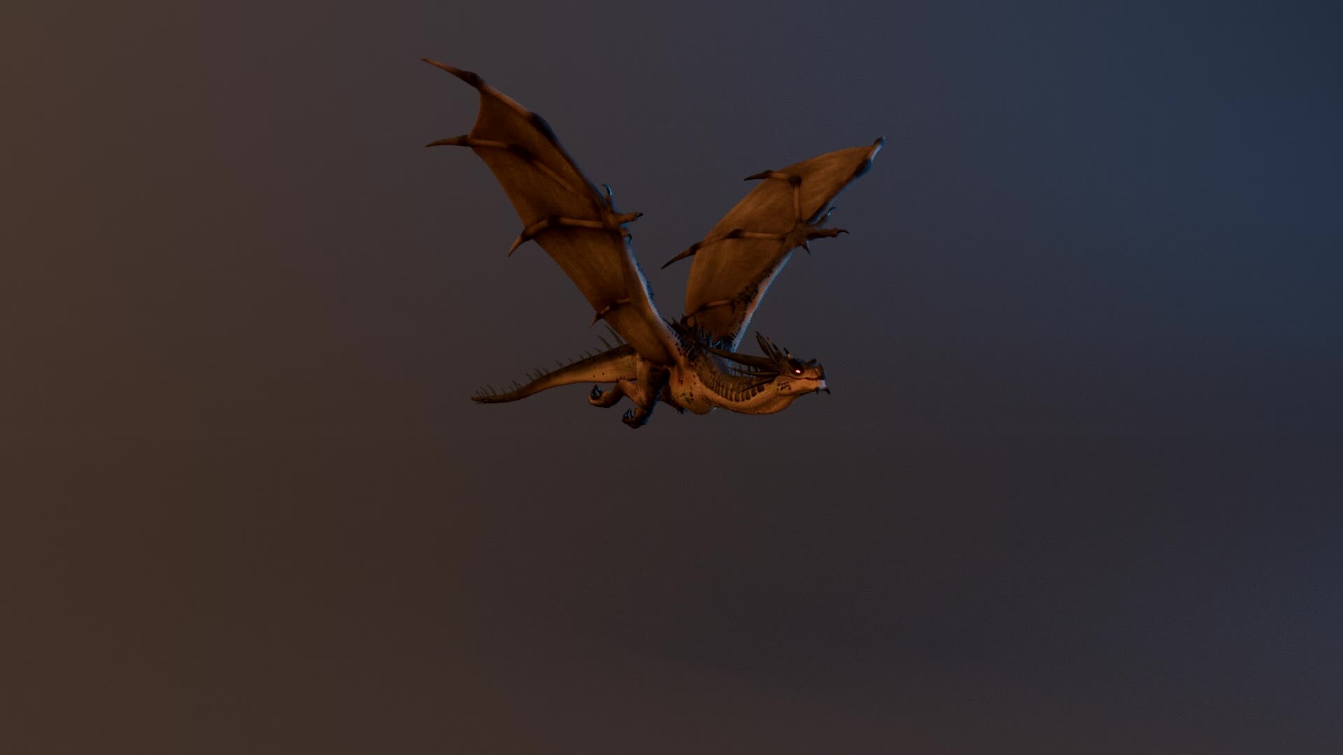 ArtStation - Flying Dragon