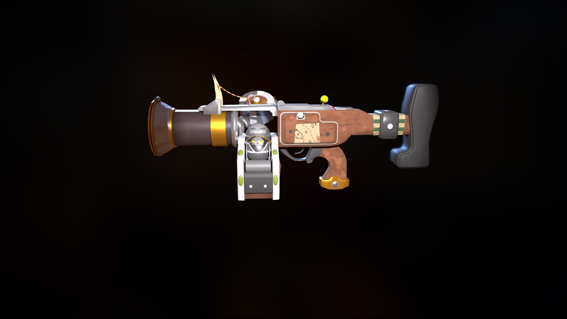 ArtStation - Stylized Junkrat Weapon