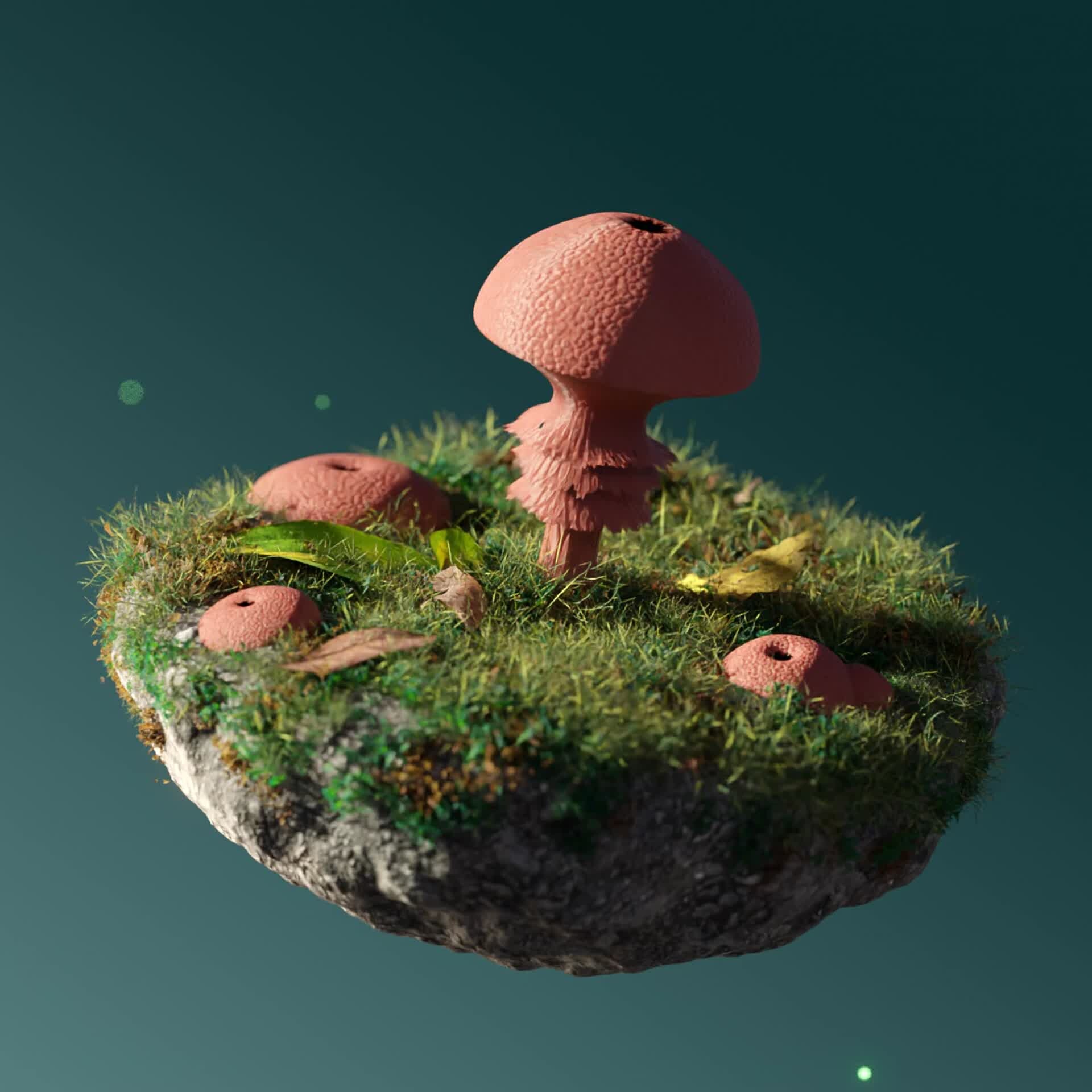 ArtStation - Dragon Shroom