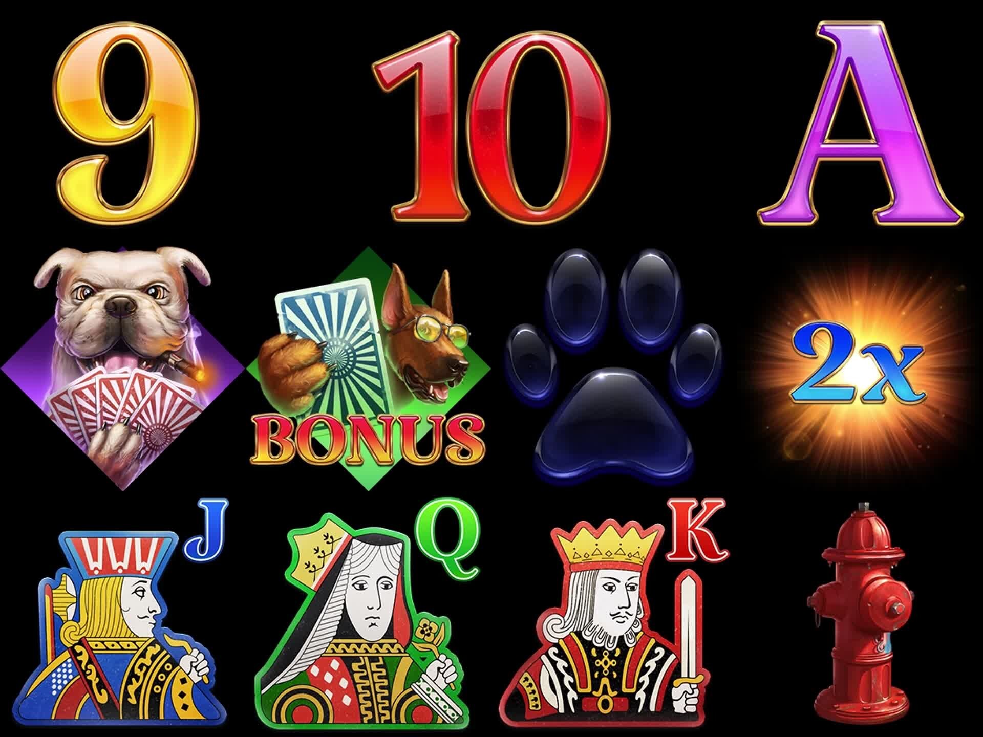 ArtStation - Symbols animation for the online slot machine "Lucky Dogs"