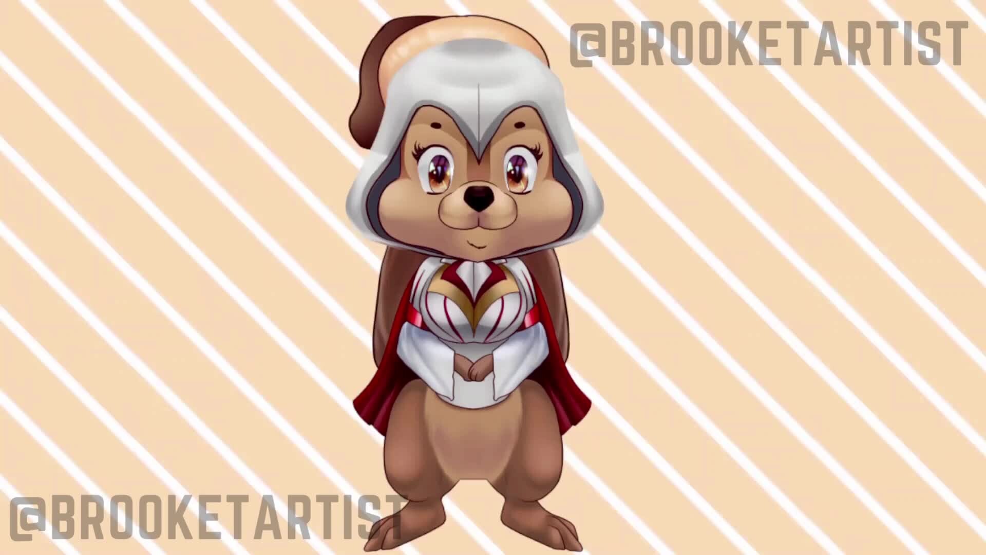 ArtStation - Live2D Squirrel Vtuber Model