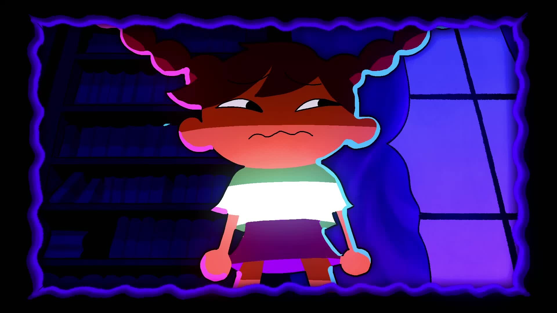 ArtStation - Hide and Seek - 2d animation