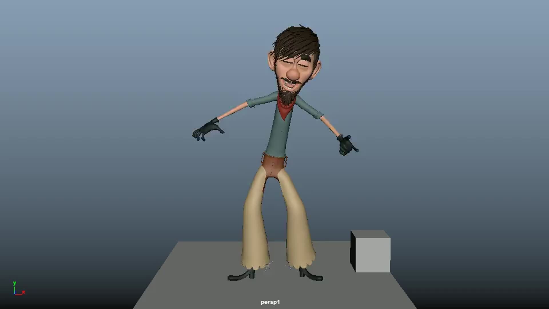 ArtStation - Blocking from reference 2