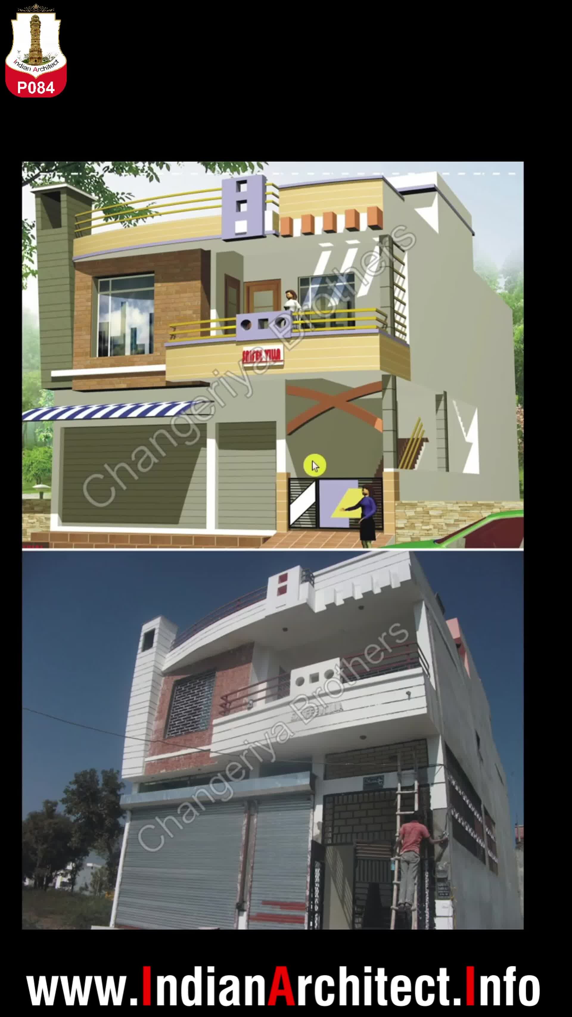 Indian Architect Info - P84-Saifee Villa 30x60 Mr. Taher ali kheriwala