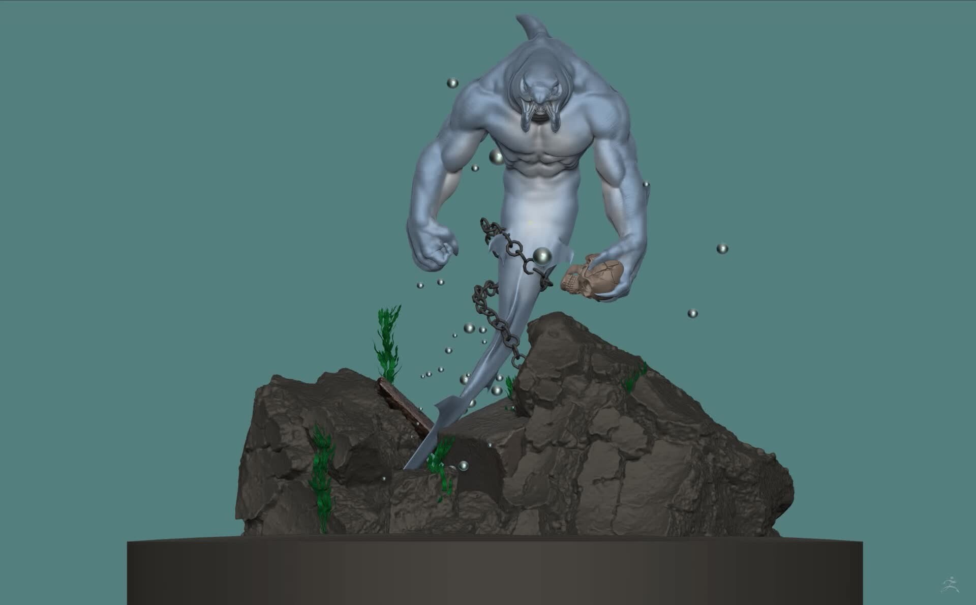 ArtStation - True king of sharks