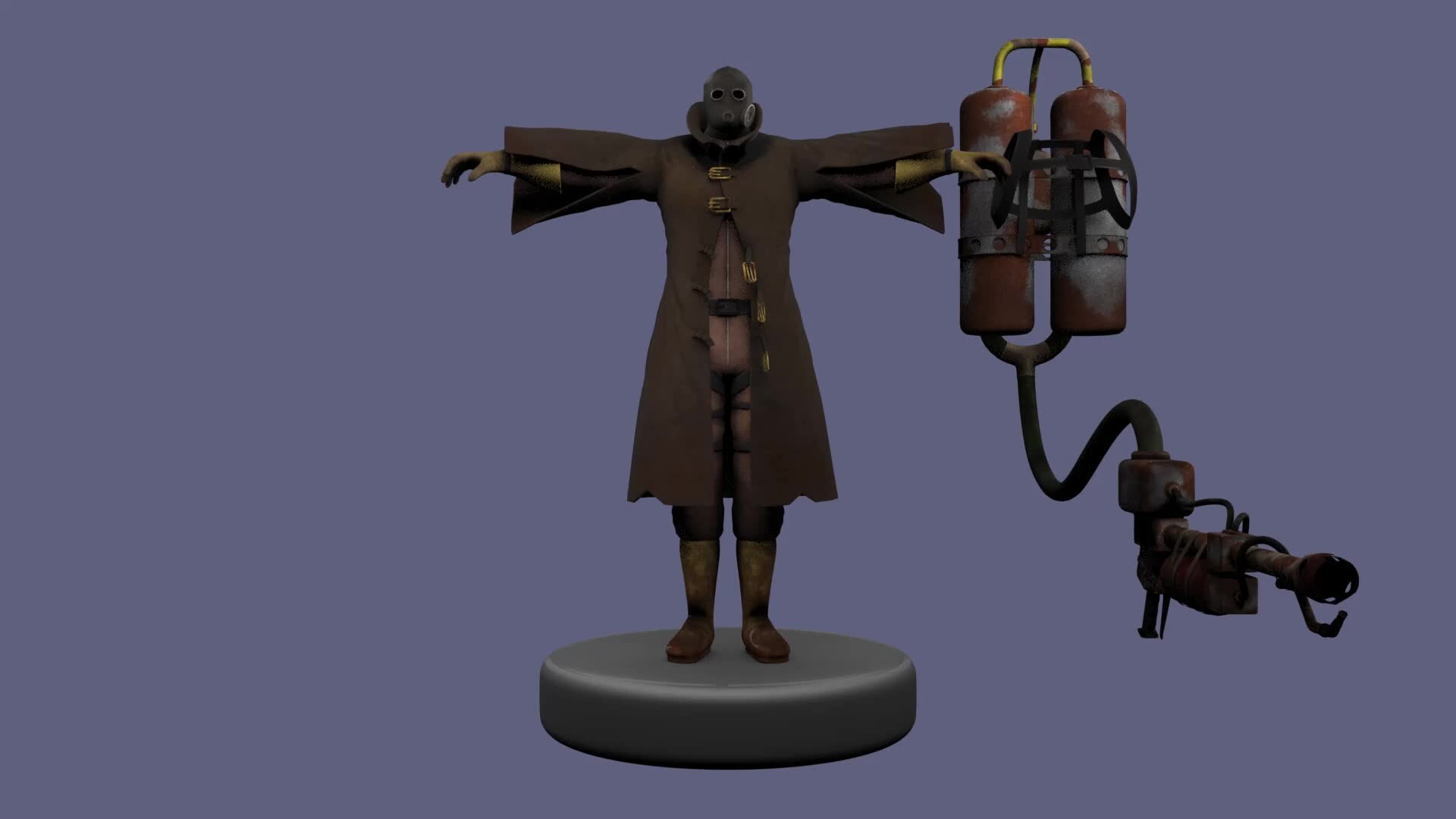 ArtStation - Exterminator - Character Design and 3D Model