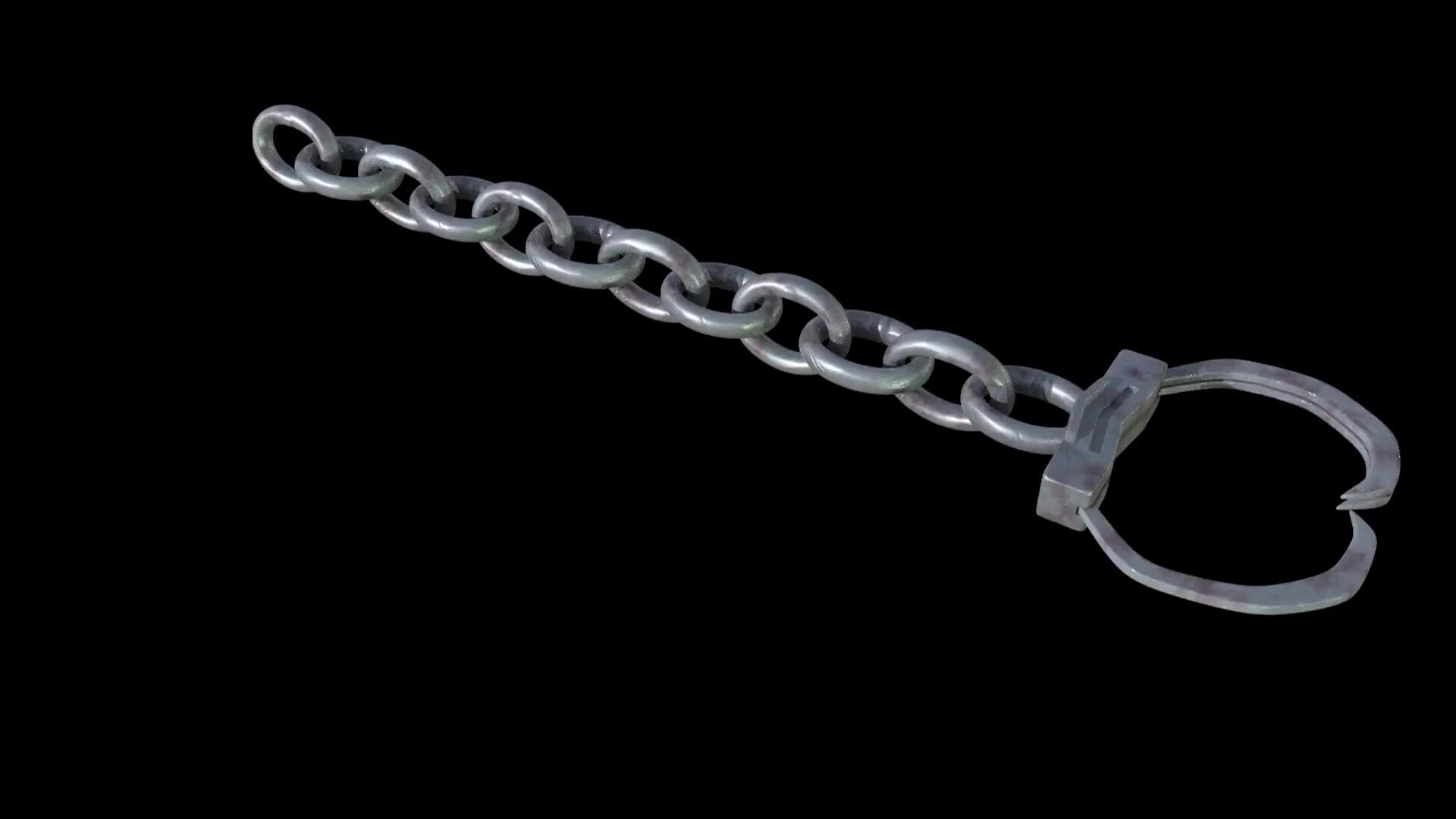 ArtStation - Chain Hook 3D Model