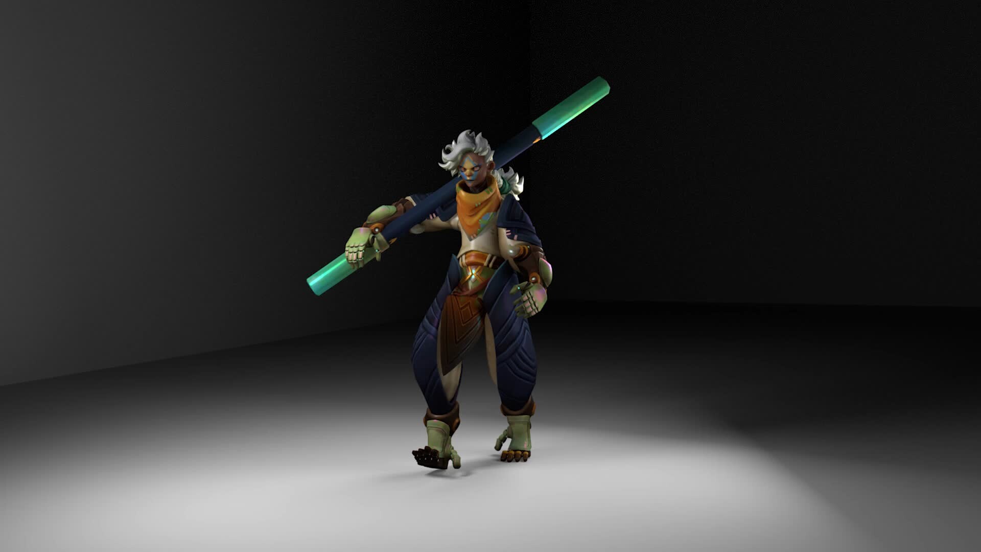 ArtStation - Munkey King Walk Cycle