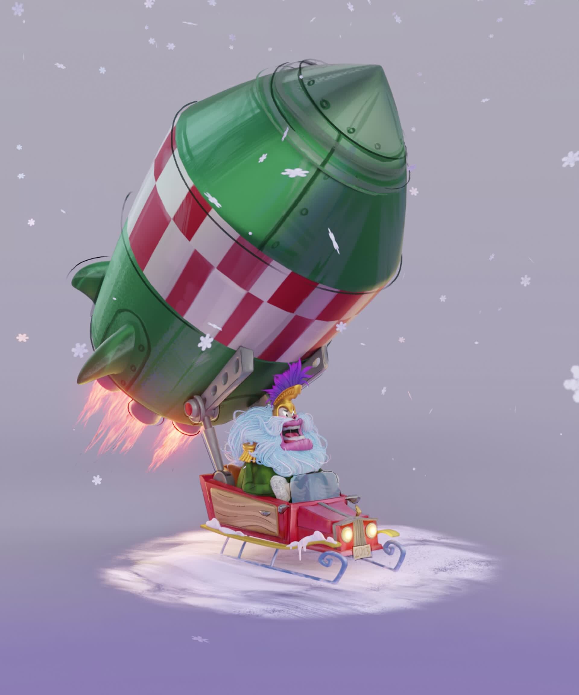 ArtStation - Wrong Santa