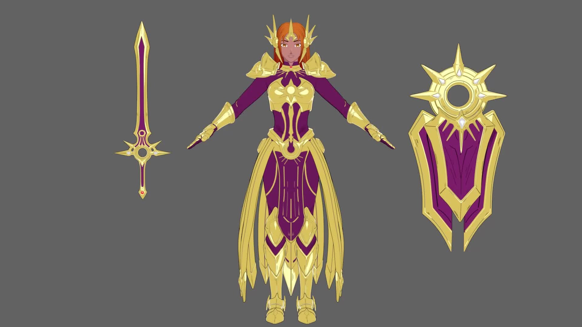 ArtStation - WIP Leona Anime - League of Legends fan art