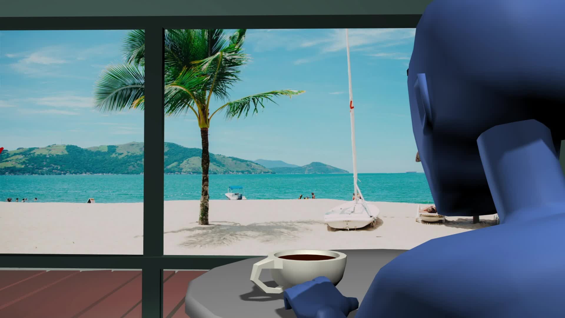 ArtStation - Character Animation, Walking Scene