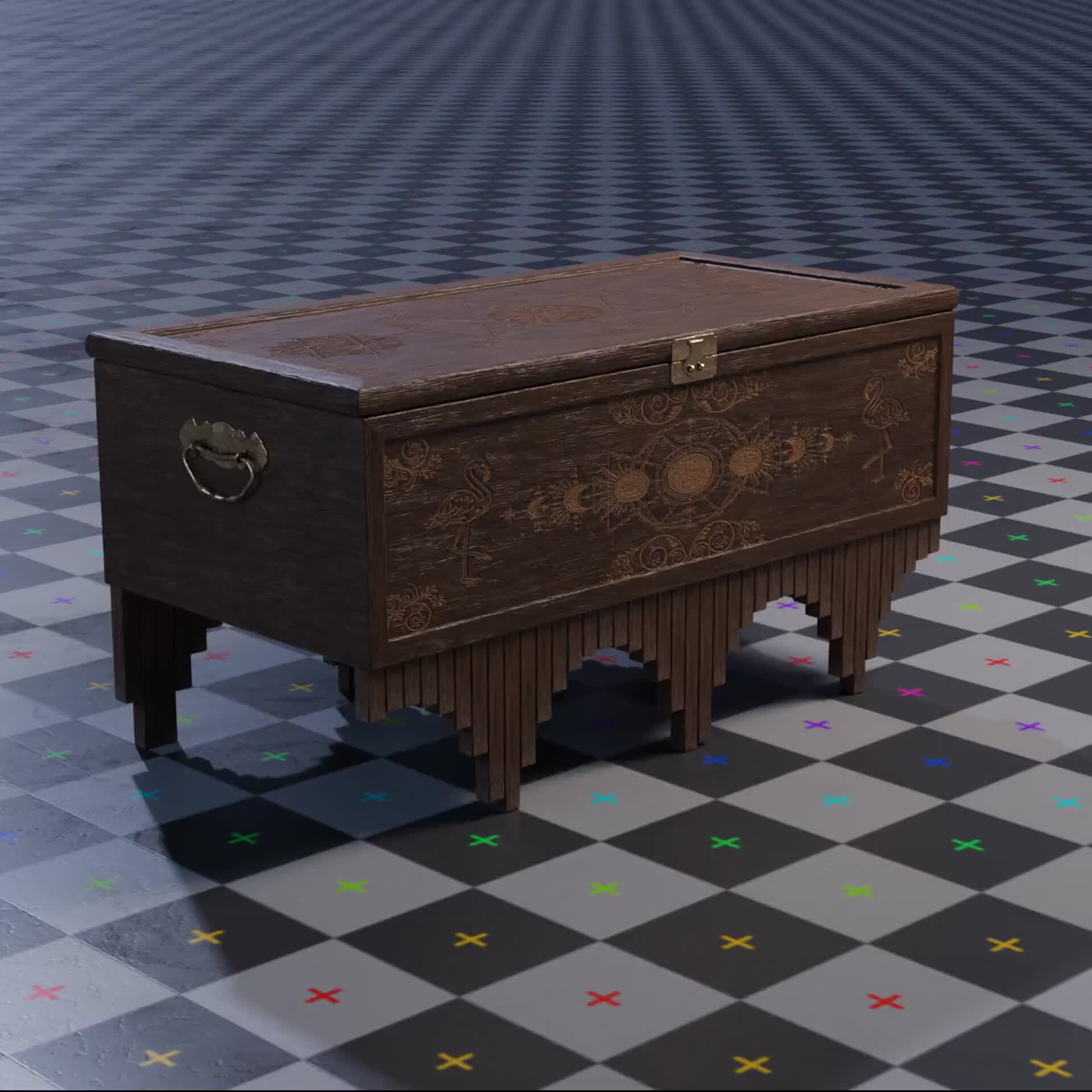 ArtStation - Luggage from Discworld