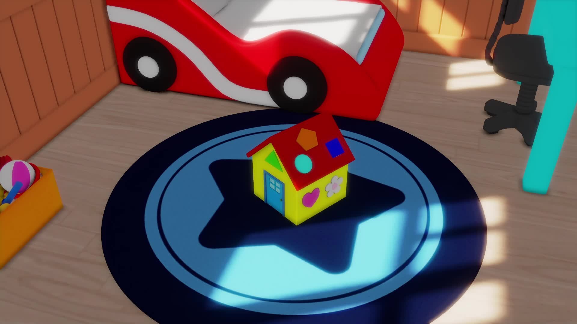 ArtStation - Baby Yoyo - House with shapes