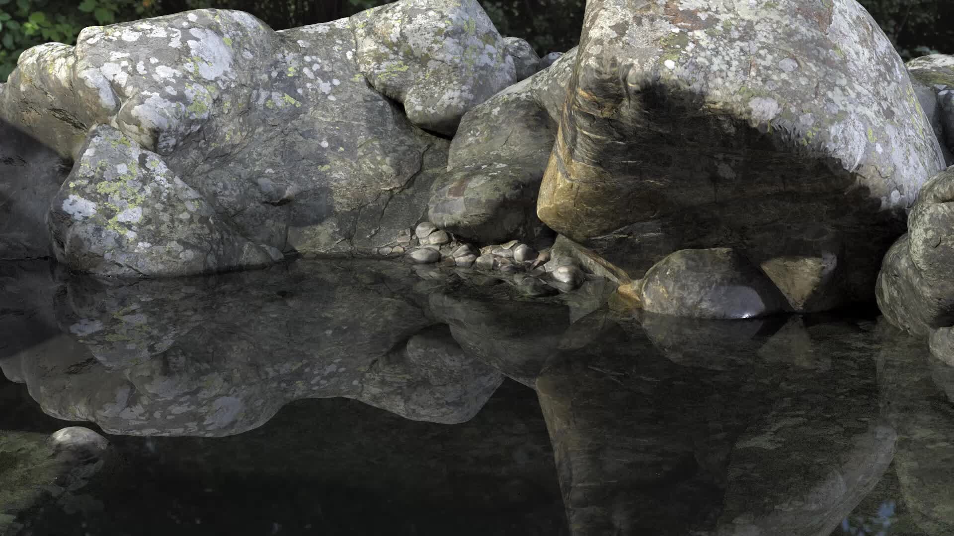 ArtStation - Rain Puddle