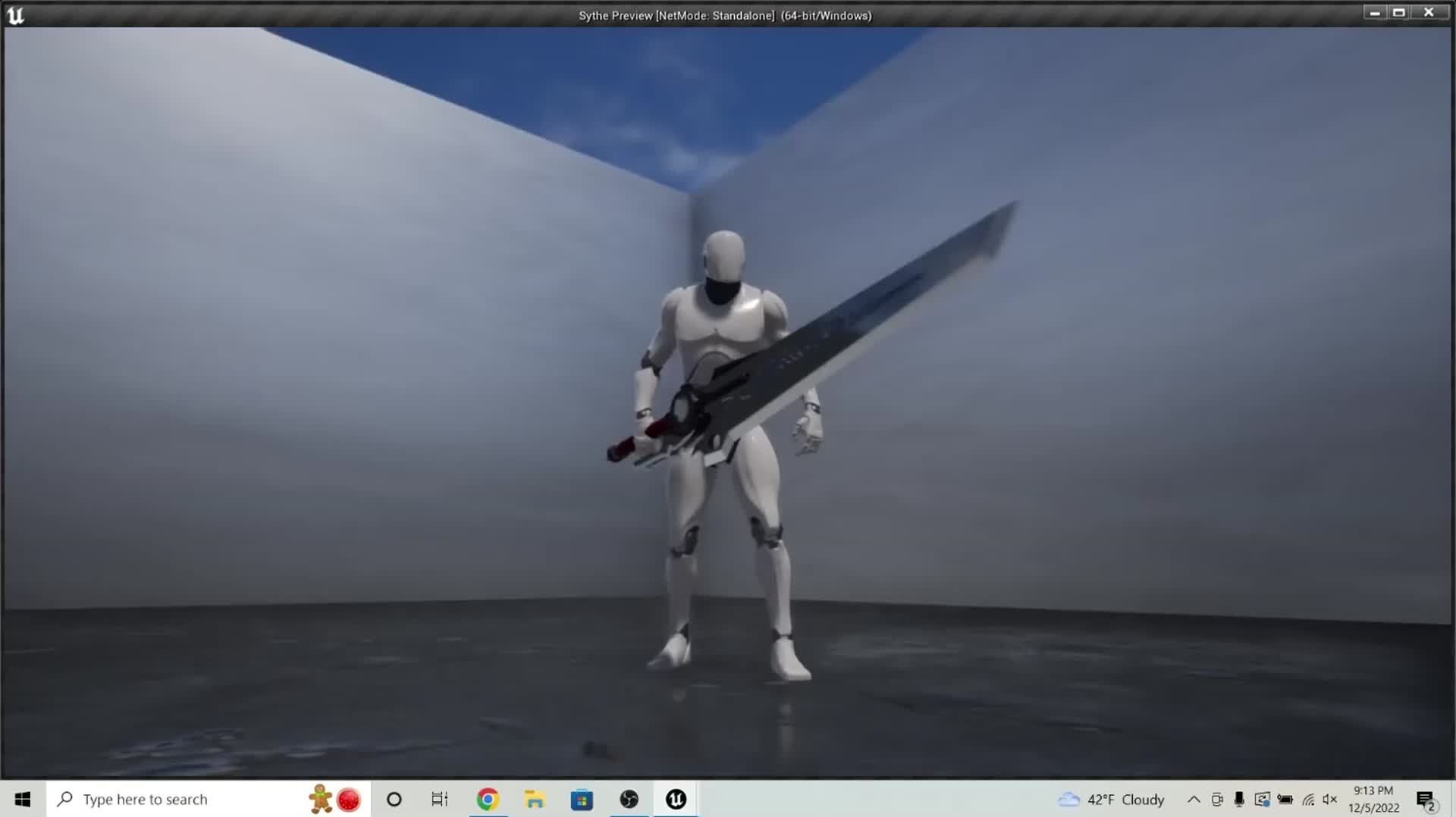 ArtStation - RWBY Qrow's Scythe Textured Model with Transformation ...