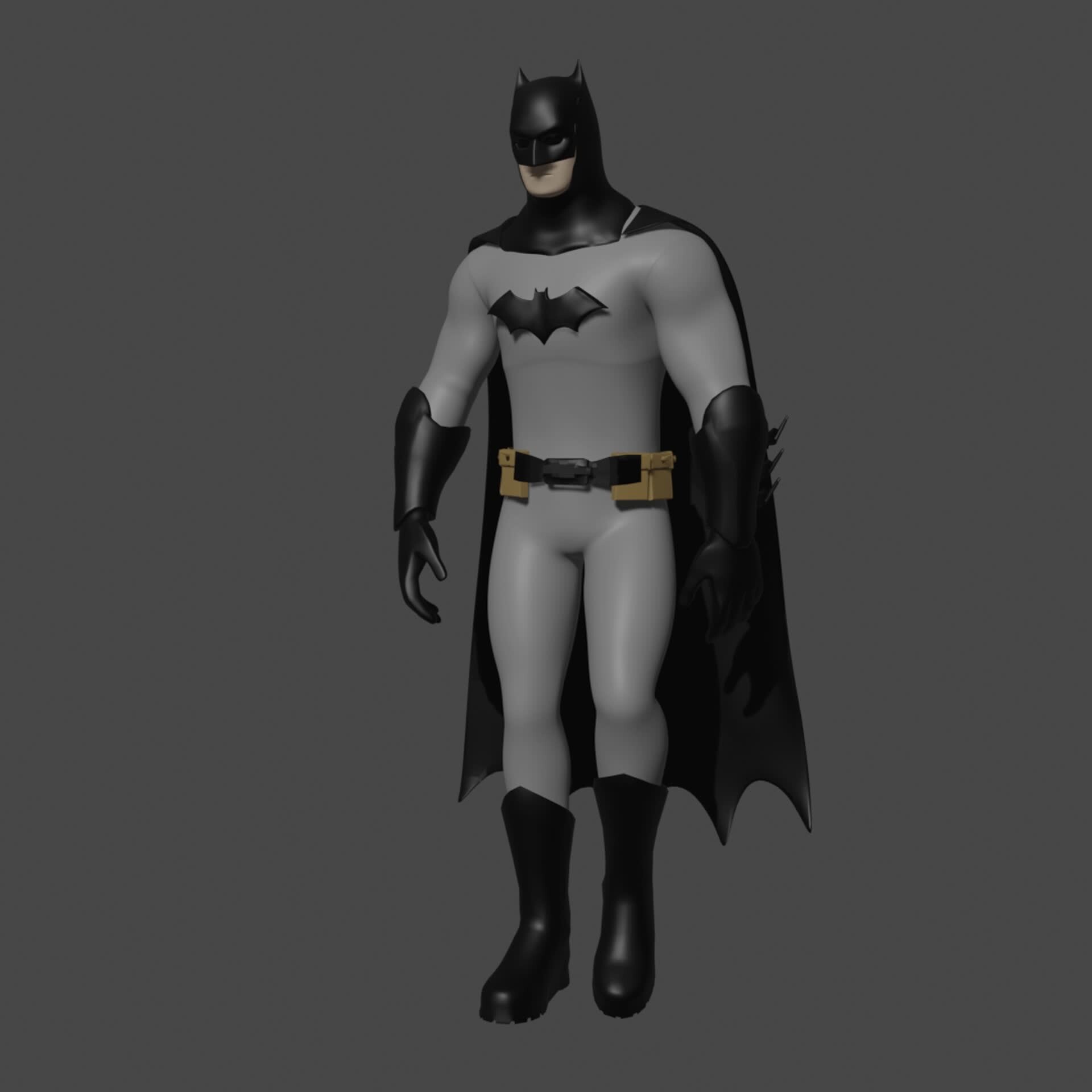 ArtStation - Batman (Walk Animation)
