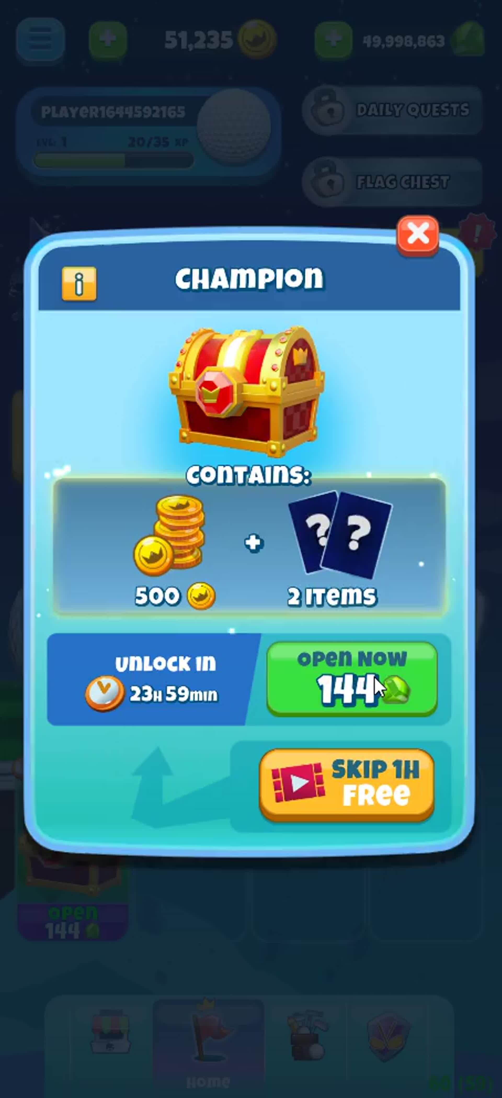 ArtStation - Mini Golf: Battle Royale - 2D Animation and VFXs