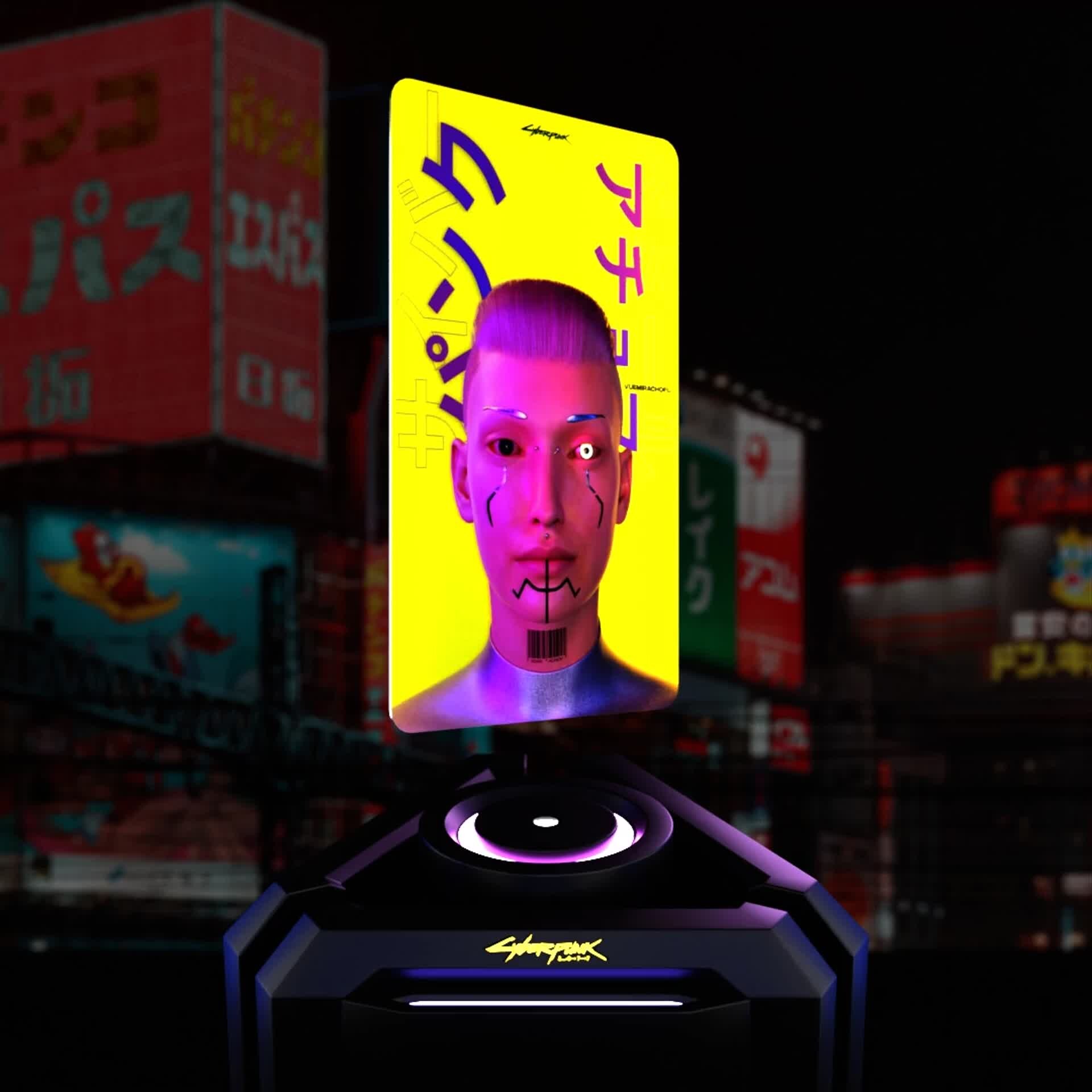 ArtStation - CyberPunk NFT Collector Card